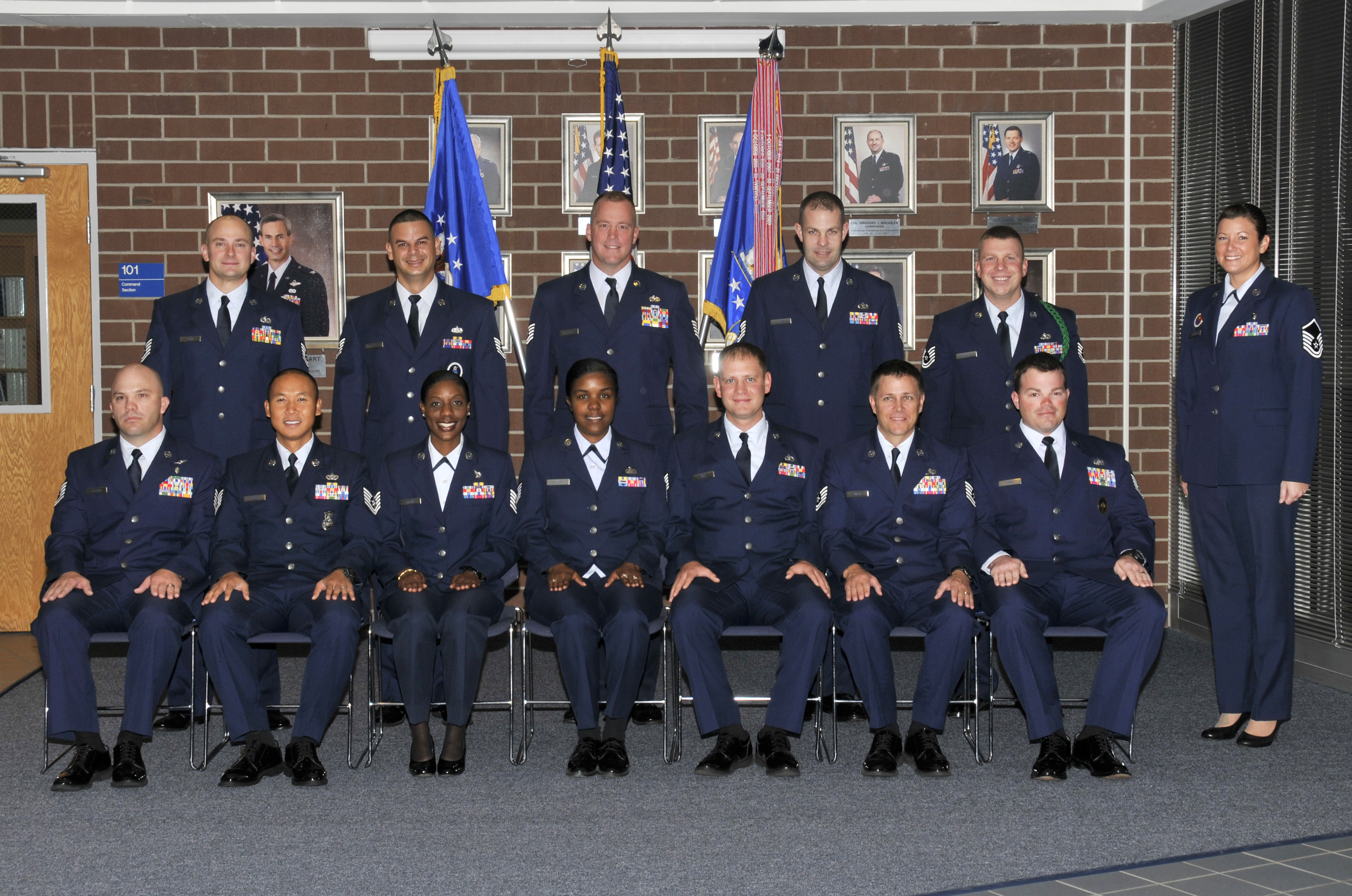 NCO Academy Class 11-7, F-Flight