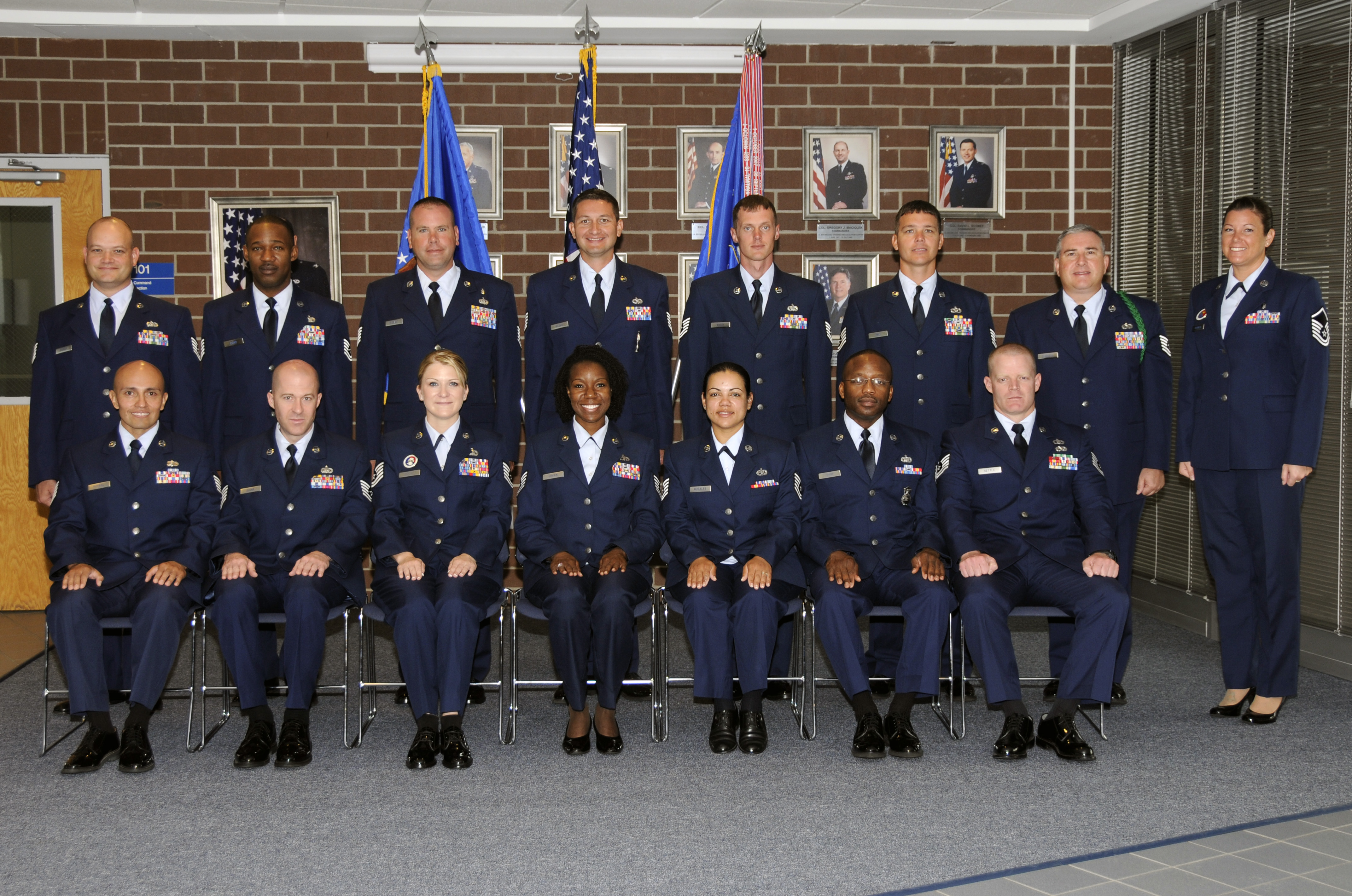 NCO Academy Class 11-6, F-Flight