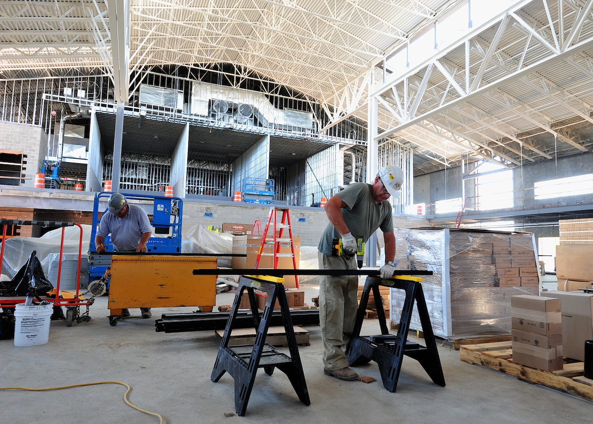 New Fairchild Fitness Center on track > Fairchild Air Force Base ...