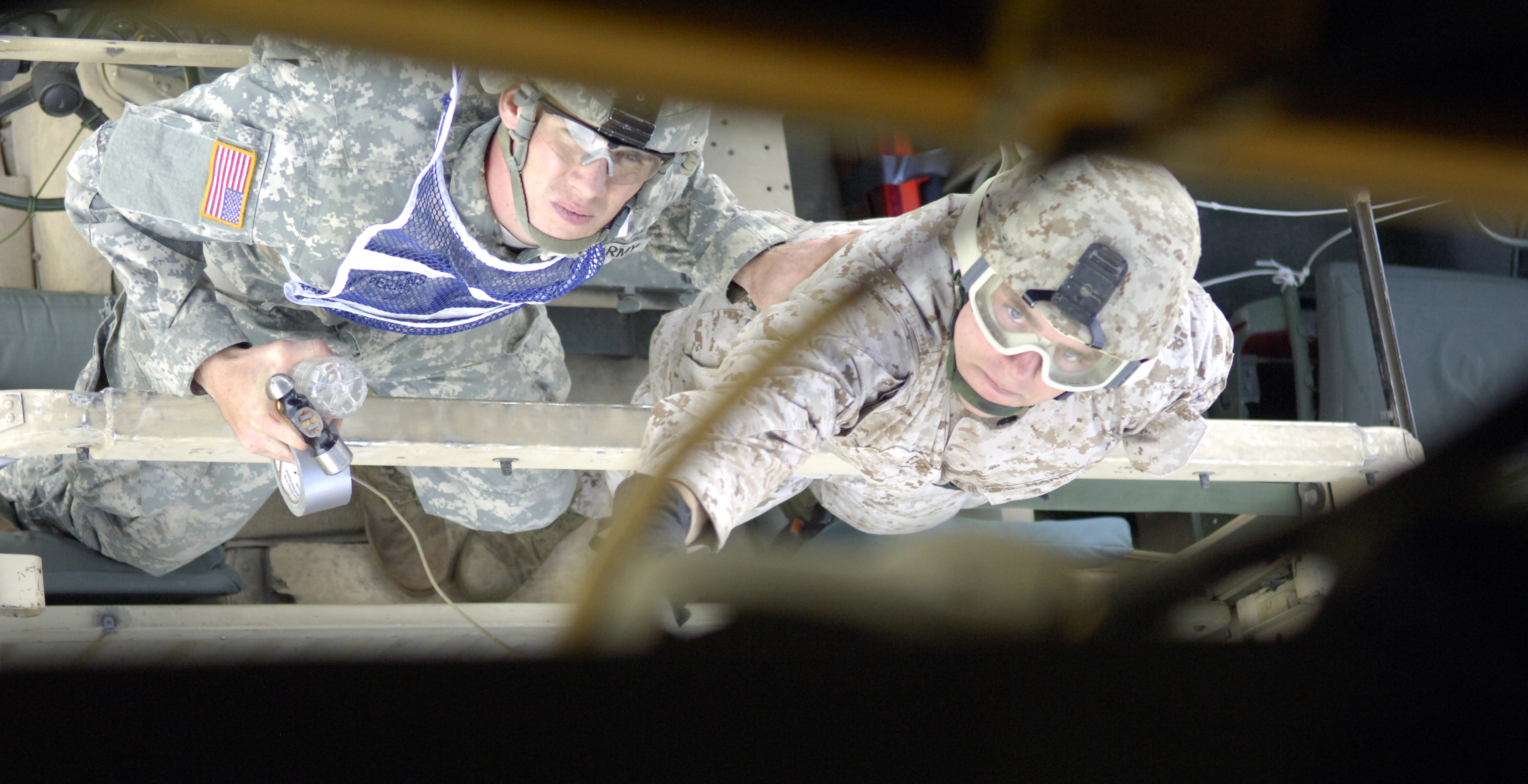 Joint logistics training exercise