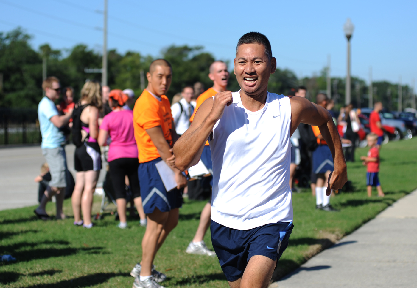 Athletes run, swim, cycle > Keesler Air Force Base > Article Display