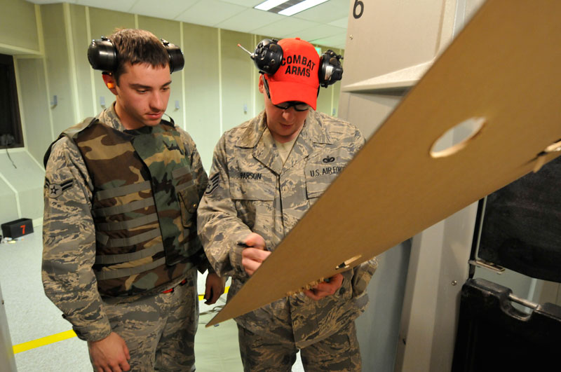 Combat arms training & maintenance facility teaches airmen marksmanship ...