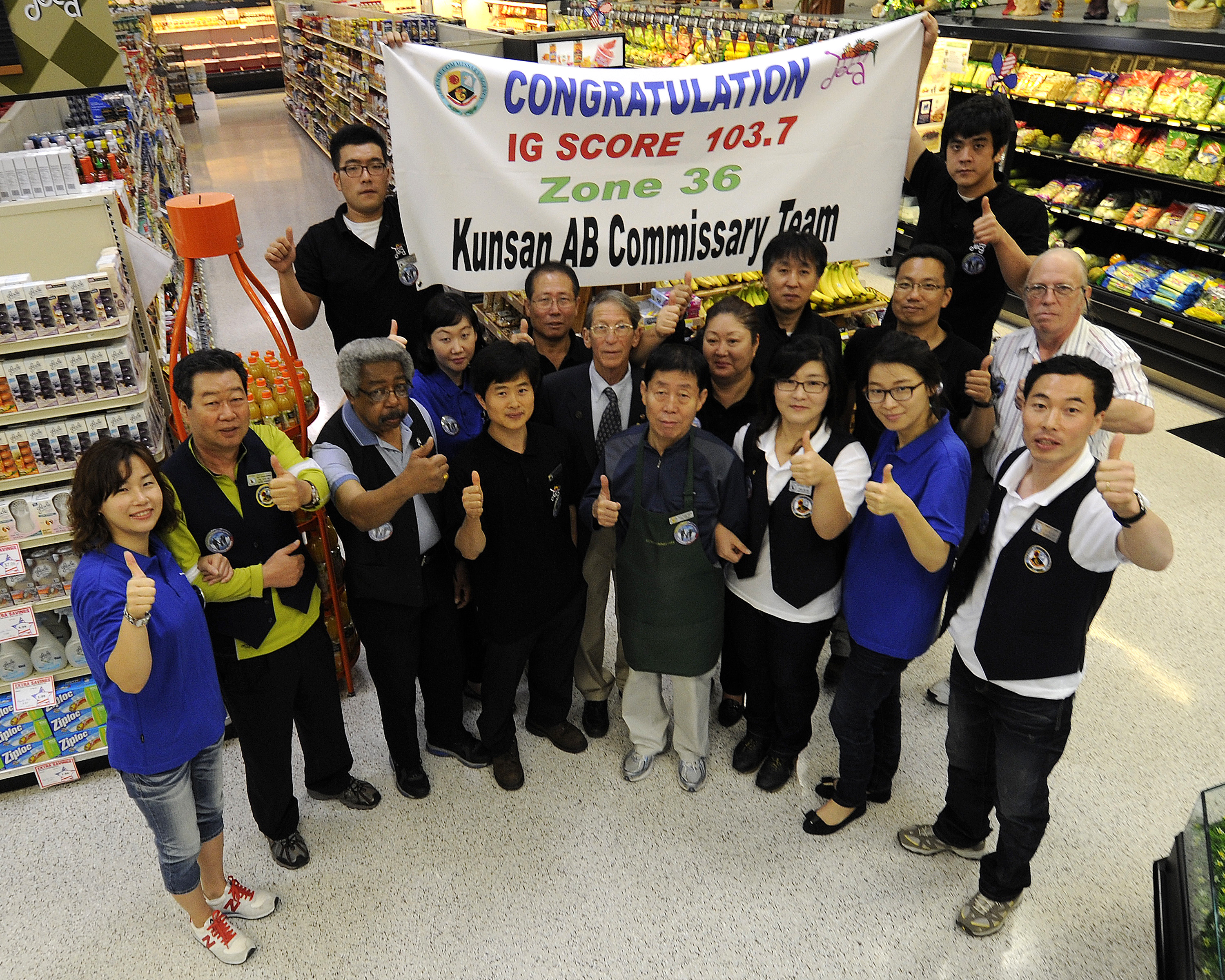 Kunsan commissary wins big in IG inspection > Kunsan Air Base ...