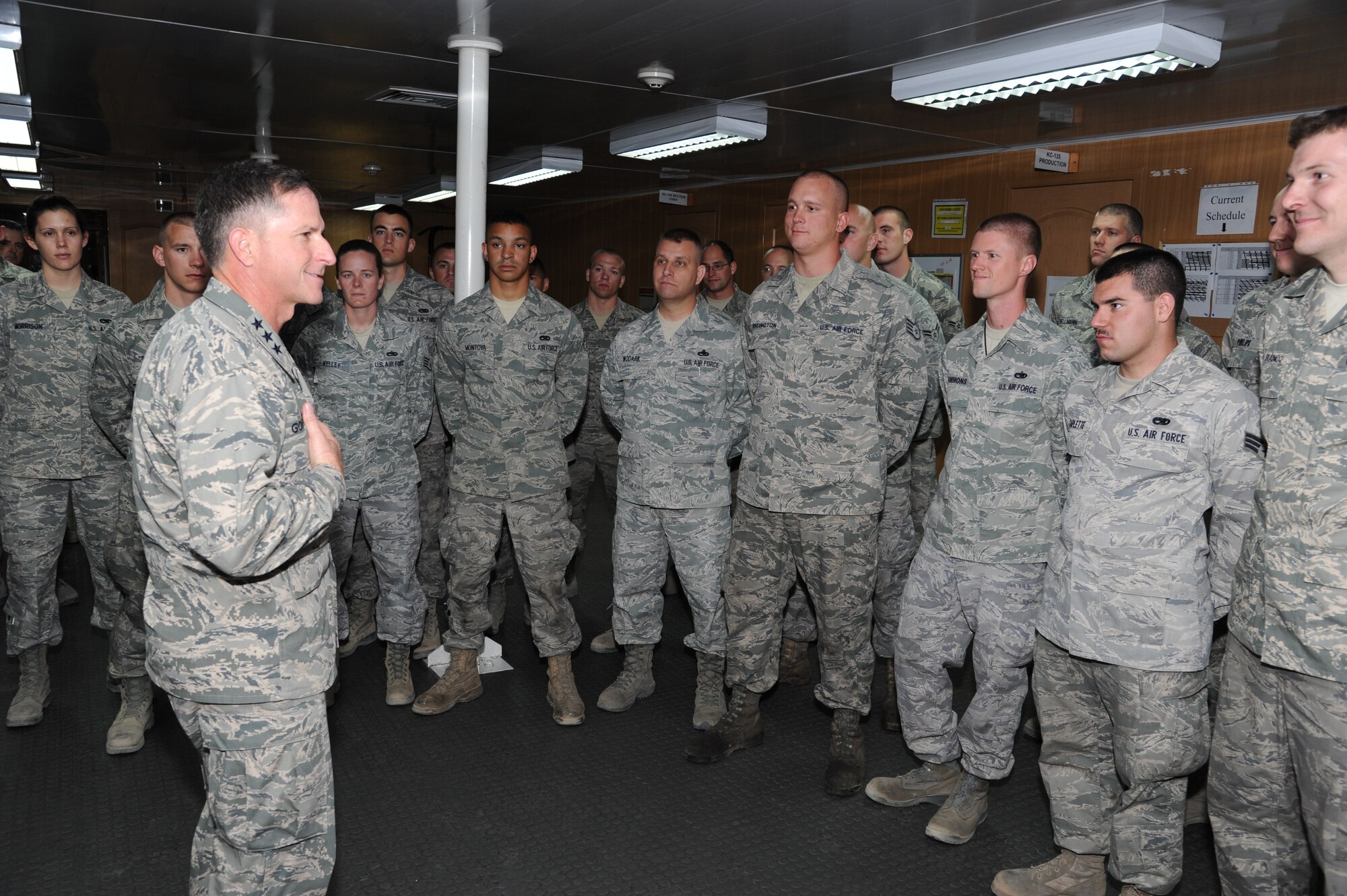 Photo essay: USAFCENT commander visits the Transit Center at Manas > U ...
