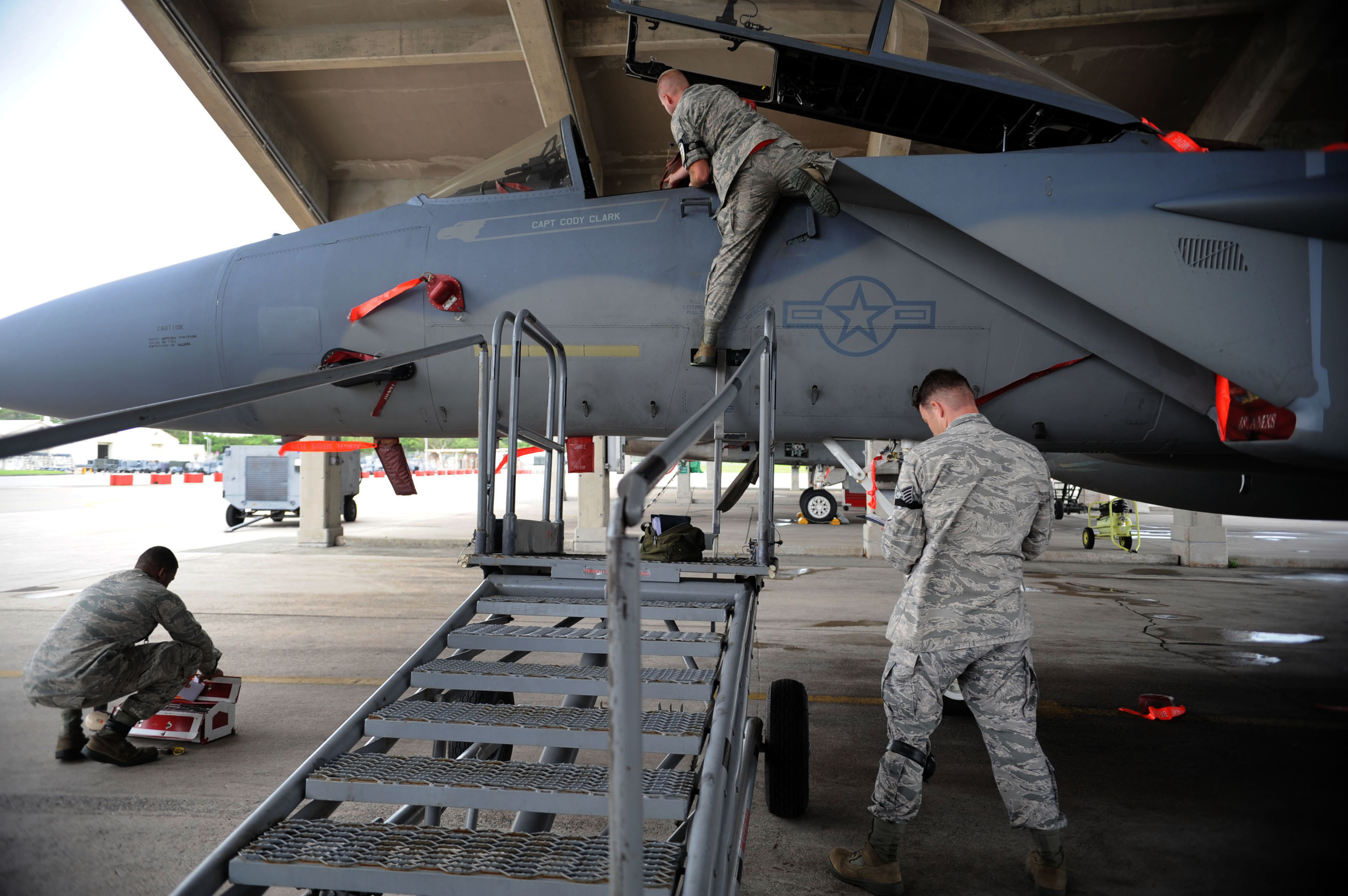 18th CMS Airmen have 'thrust you can trust'
