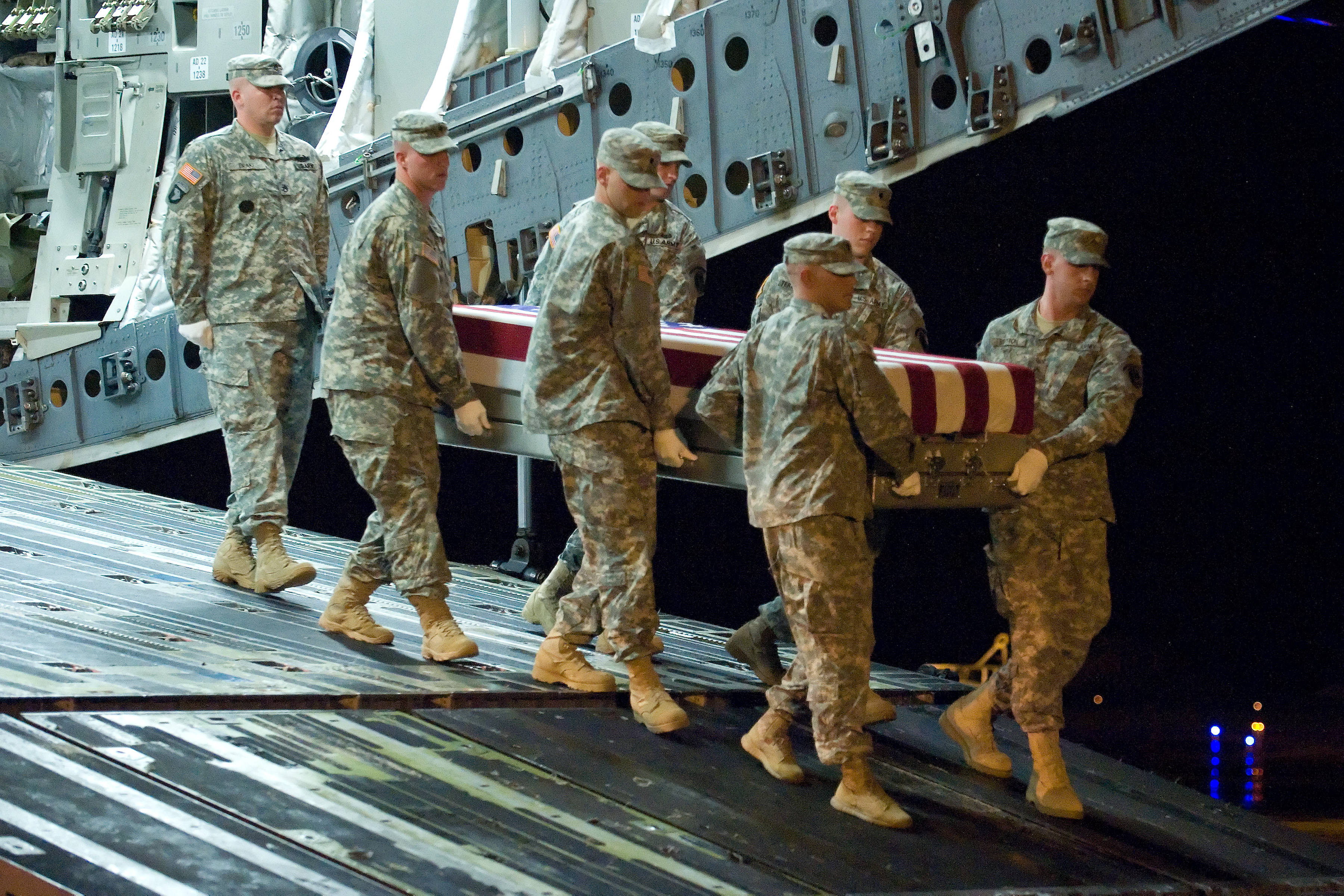 Dignified Transfer at Dover AFB