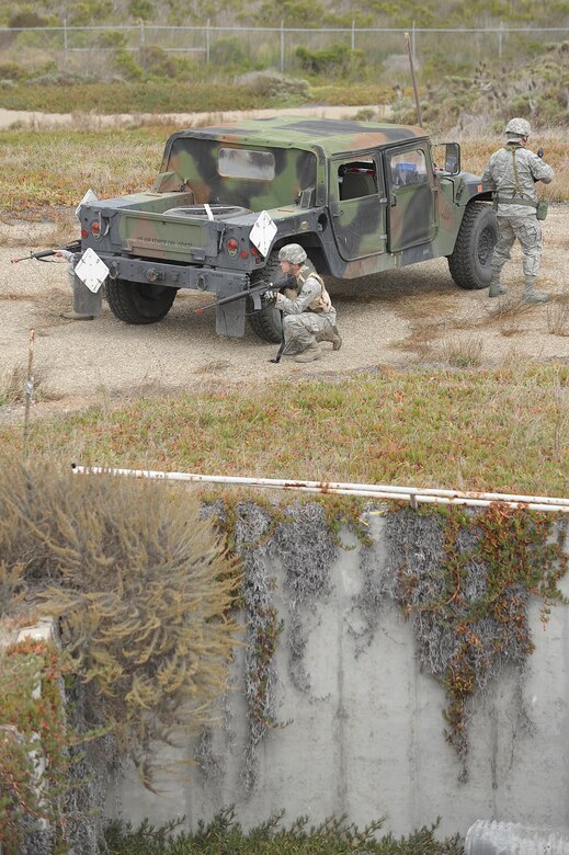 Ces Airmen Conduct Convoy Exercise Vandenberg Space Force Base