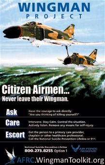Wingman Project emphasizes being a friend > Air Force Reserve Command ...