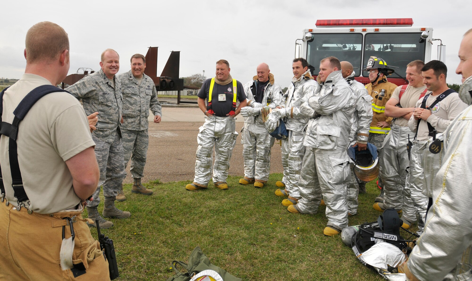 Commanders beat the heat > Royal Air Force Lakenheath > Article Display