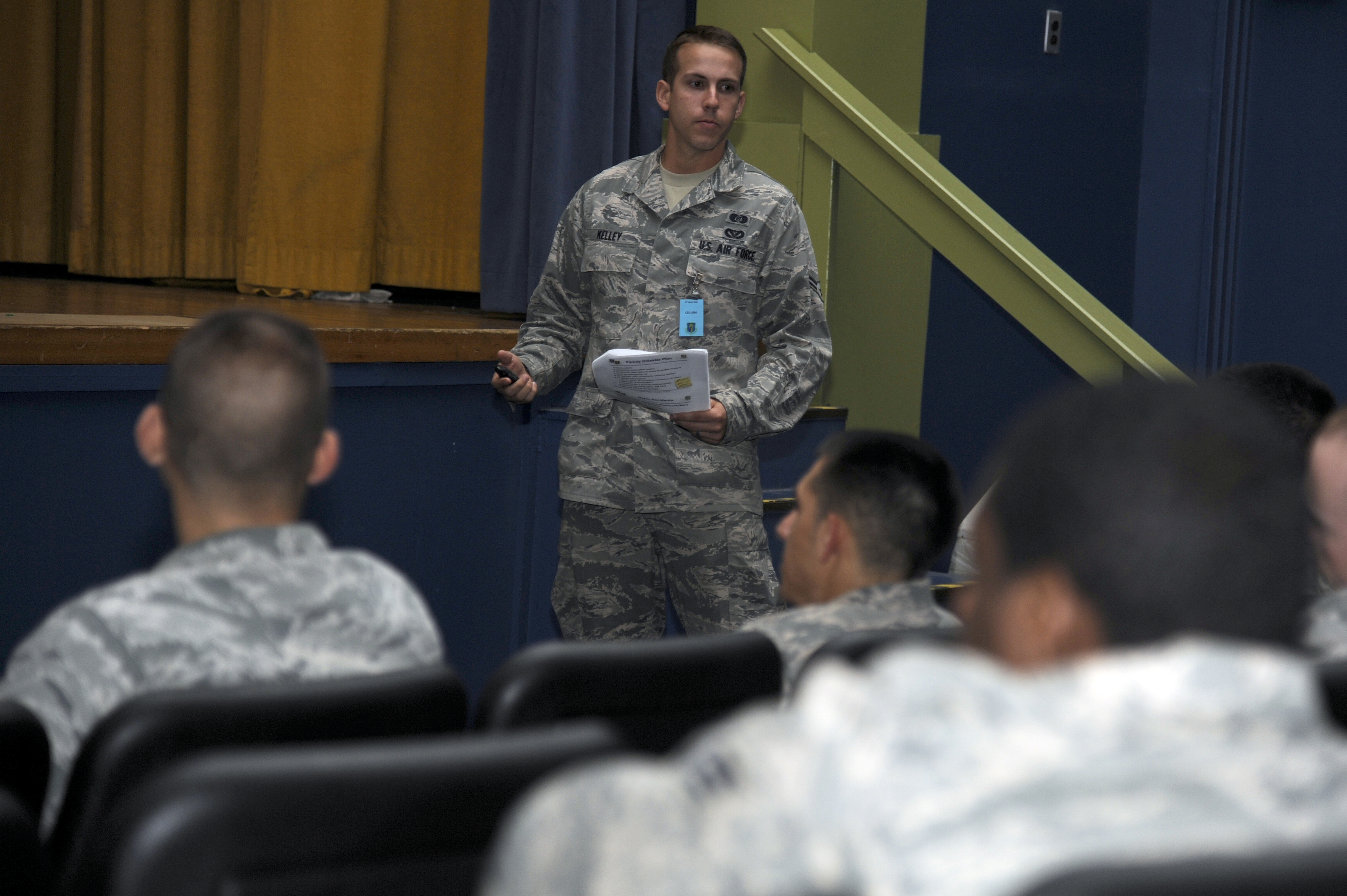 Misawa Air Base welcomes temporary duty members during base exercise ...
