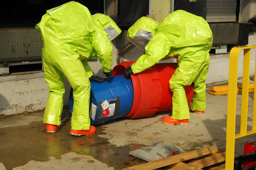 HazMat Training At Selfridge