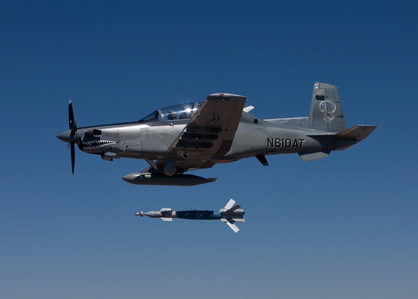 Test Center proves modern weapons for light attack aircraft > 162nd ...