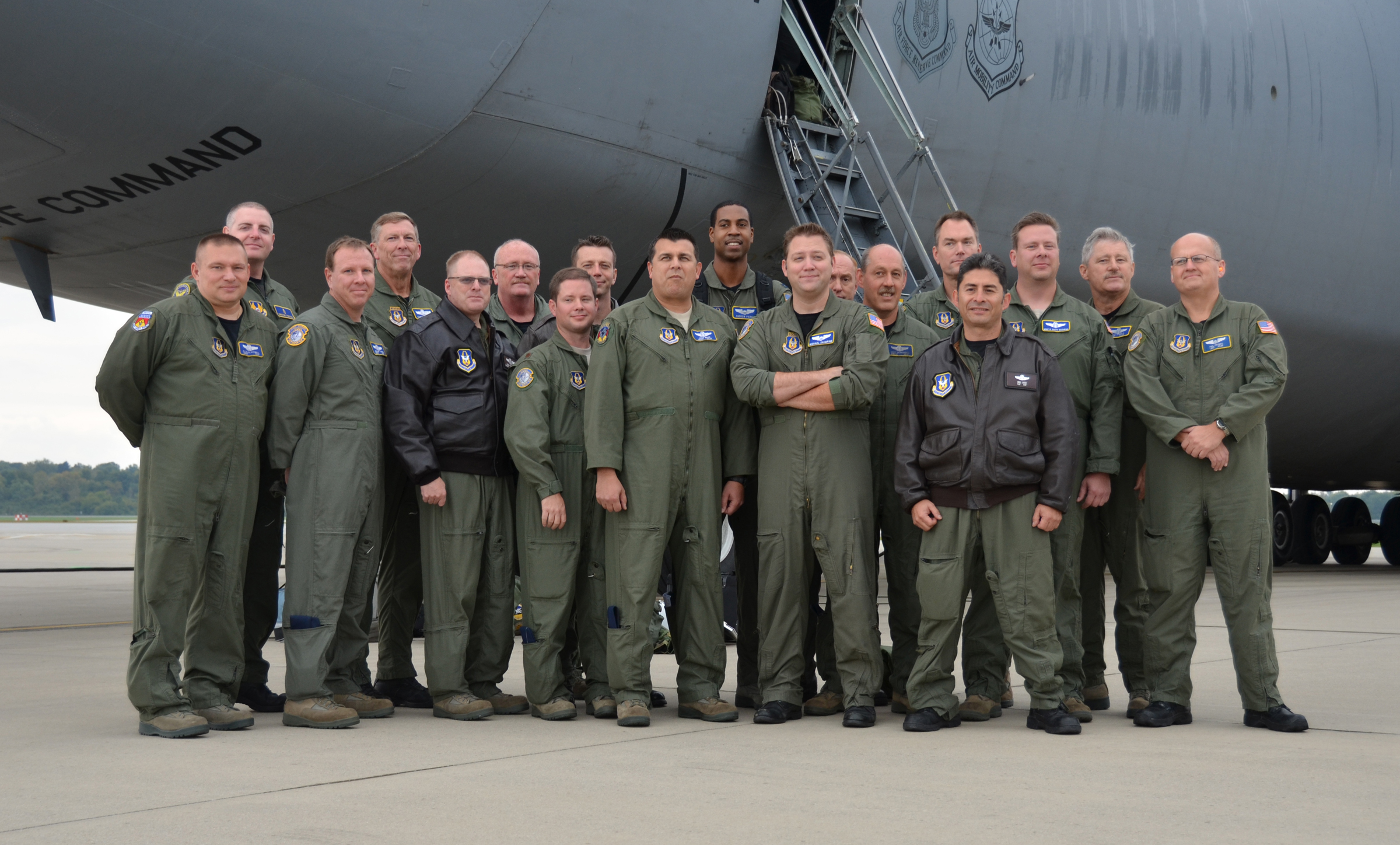 Final 445th AW C-5 mission