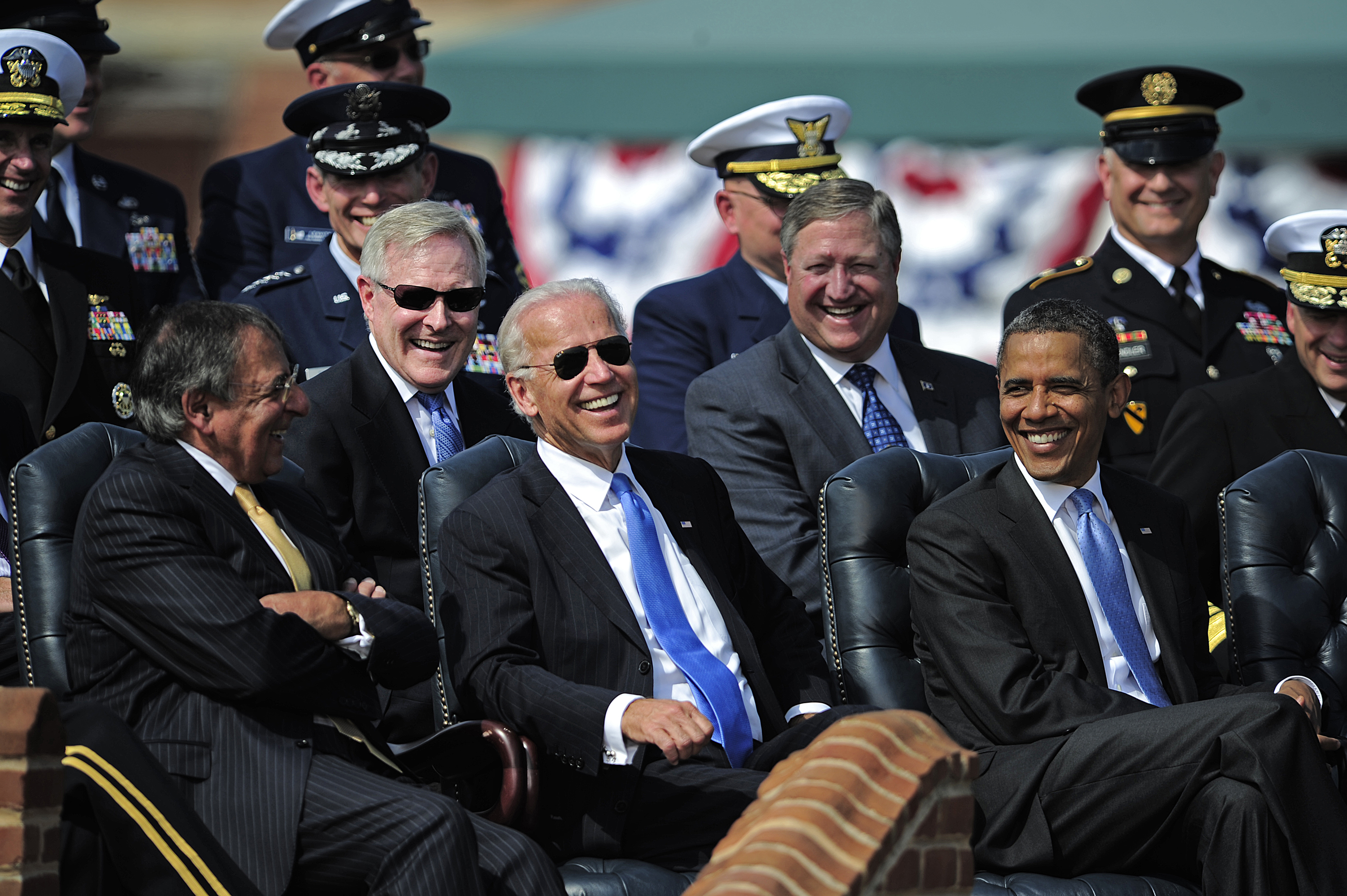 President Barack Obama, Vice President Joe Biden and Defense Secretary ...