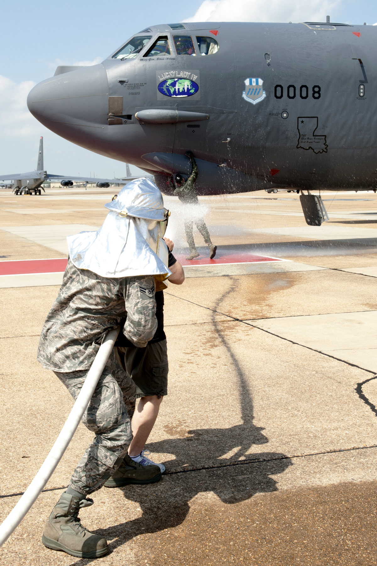 Lt. Col. Rafael Rodriguez takes his final sortie in a B-52 > 307th Bomb ...