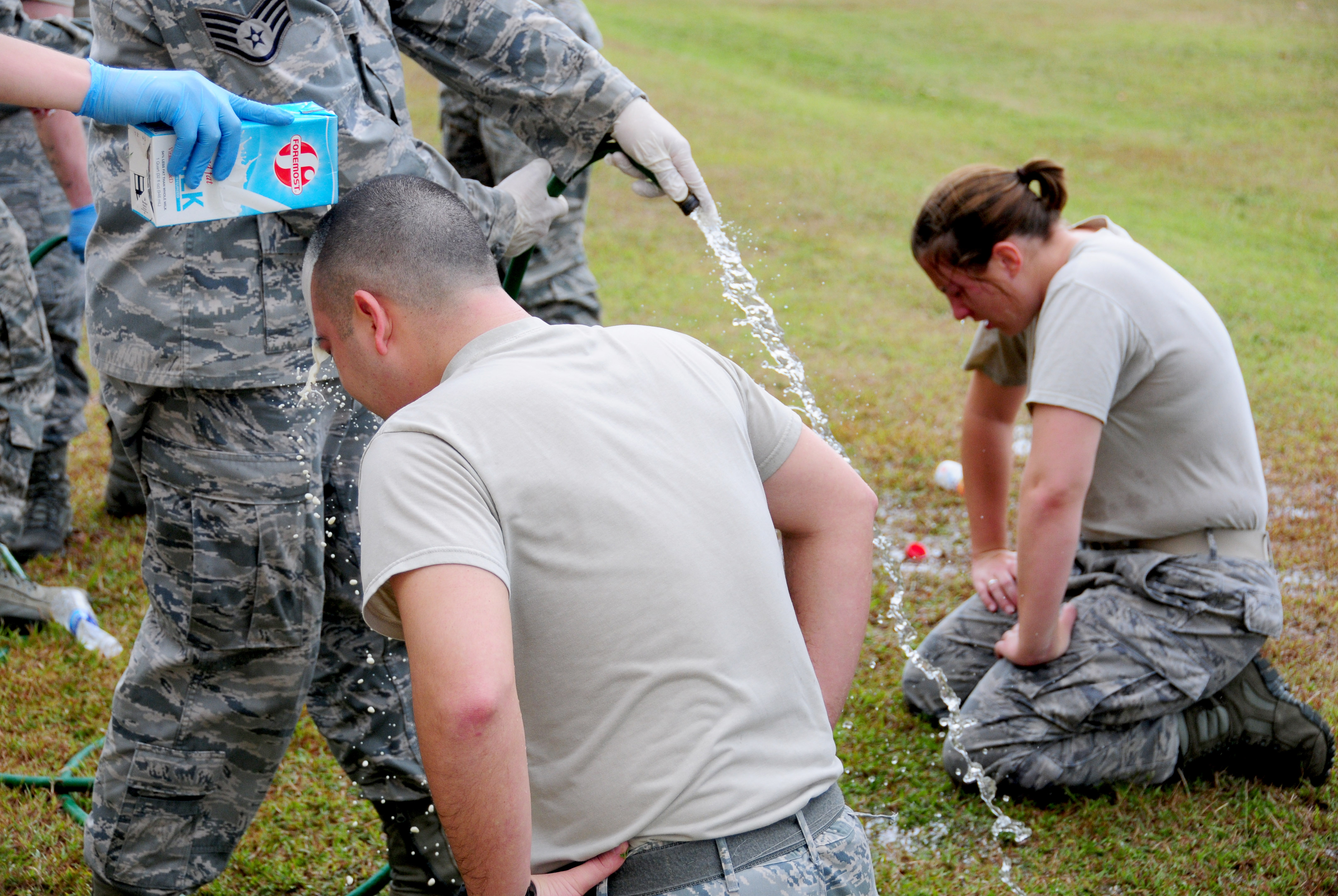 Dont Spray Me Bro! 36 SFS OC Spray training