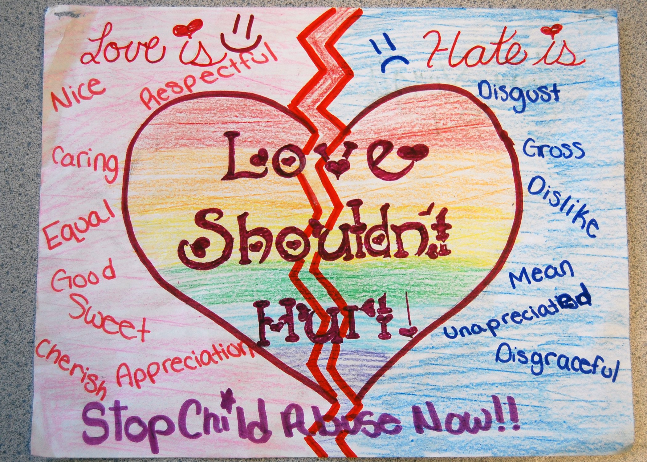 Child Abuse Prevention Poster Contest