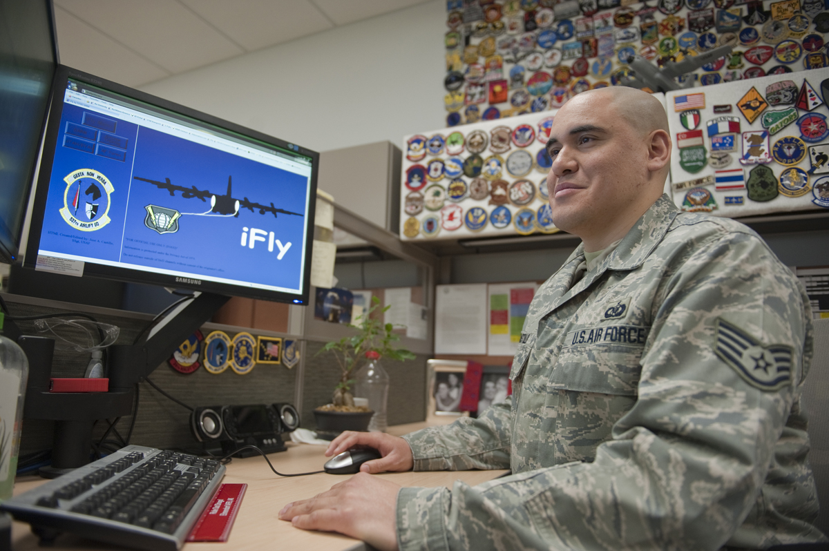 Air Force staff sergeant creates tracking program > Joint Base ...