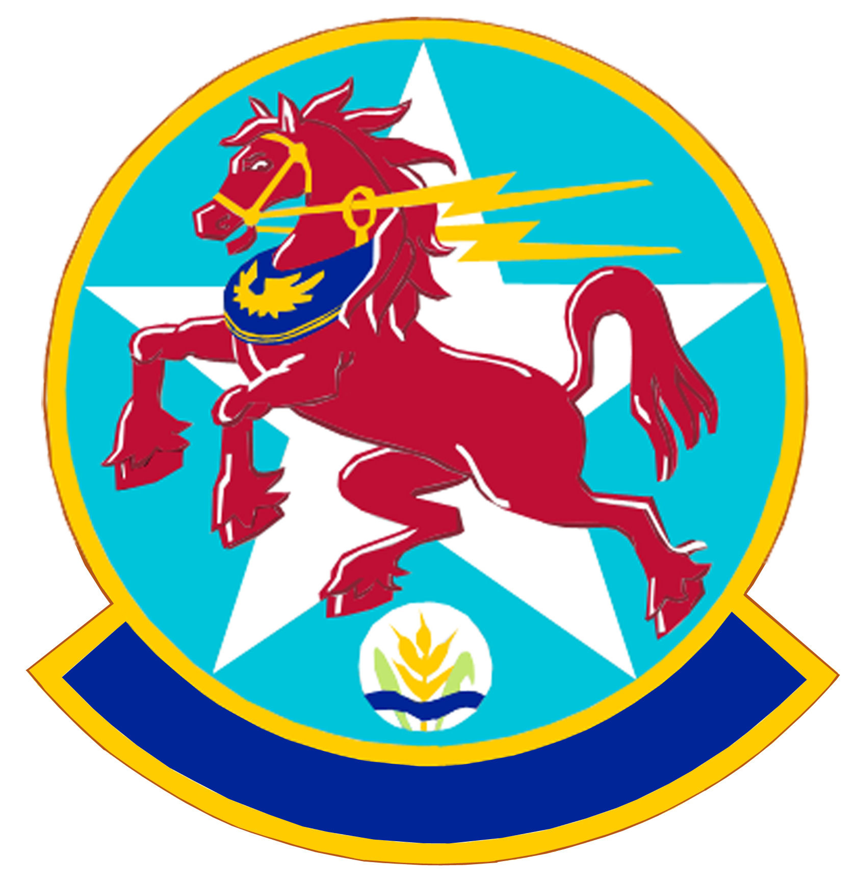 Red Horse Squadron Logo