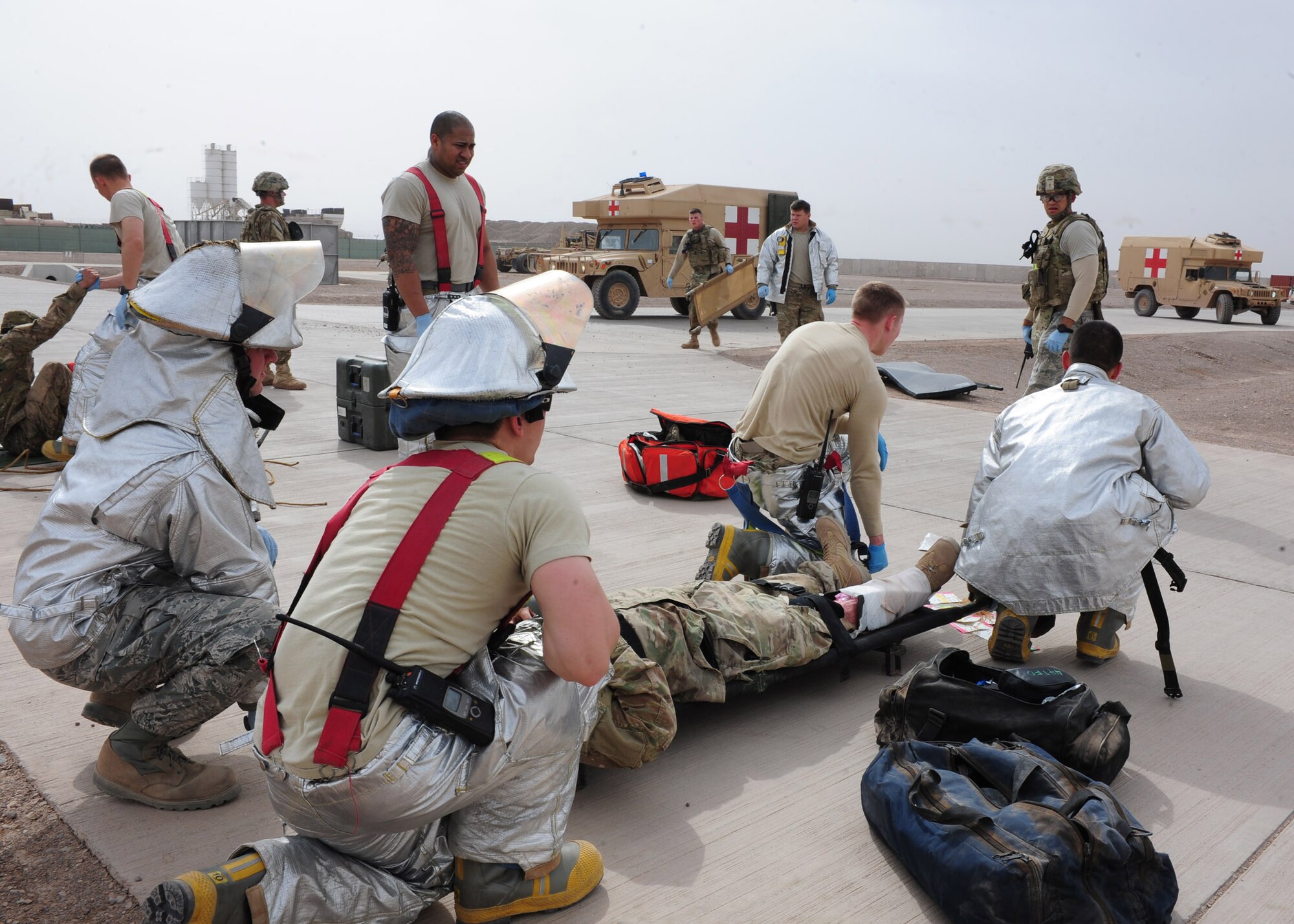 Shindand conducts first responder exercise > U.S. Air Forces Central > News