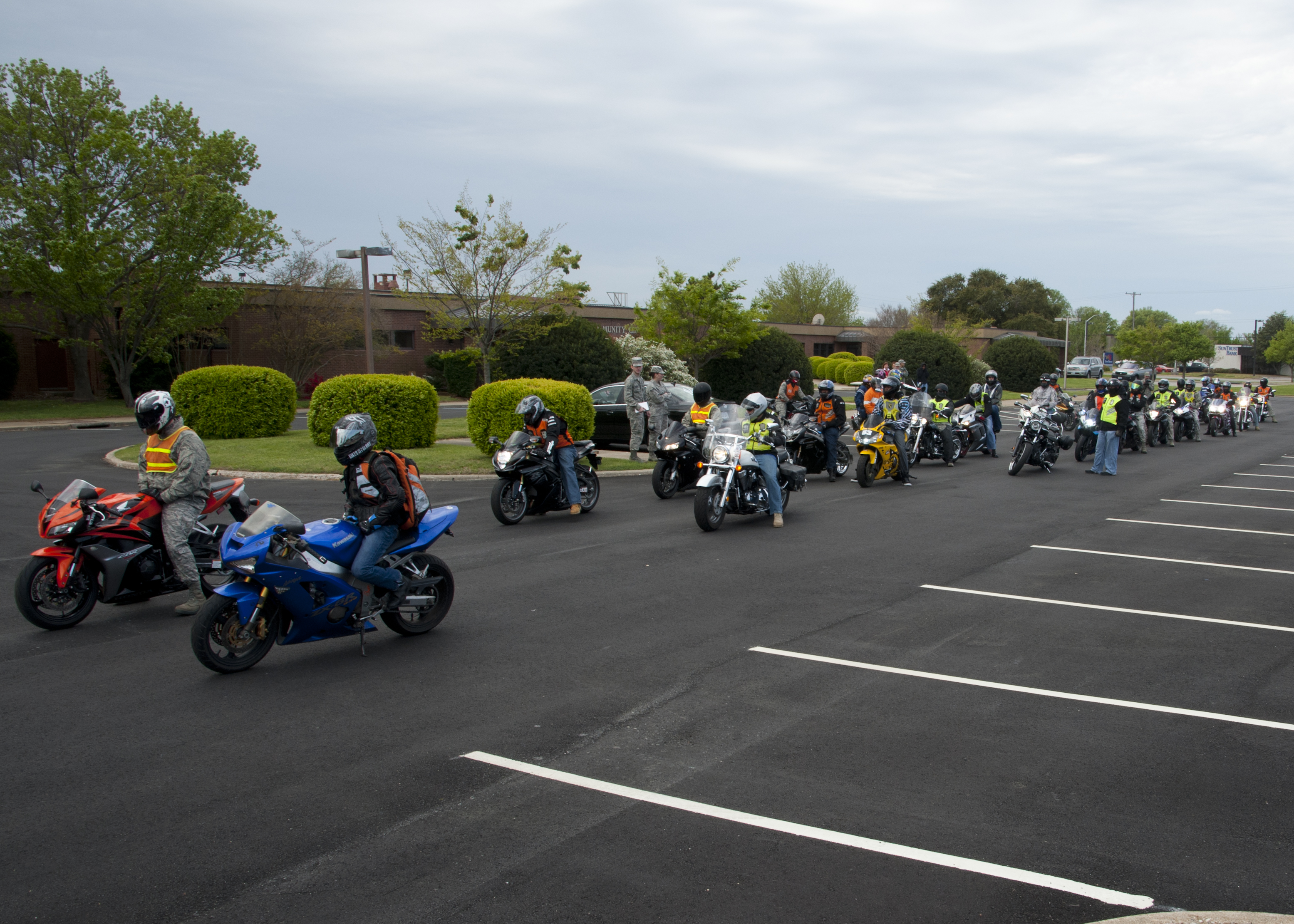 JBLE bikers ride out, speak out against sexual assault > Joint Base ...