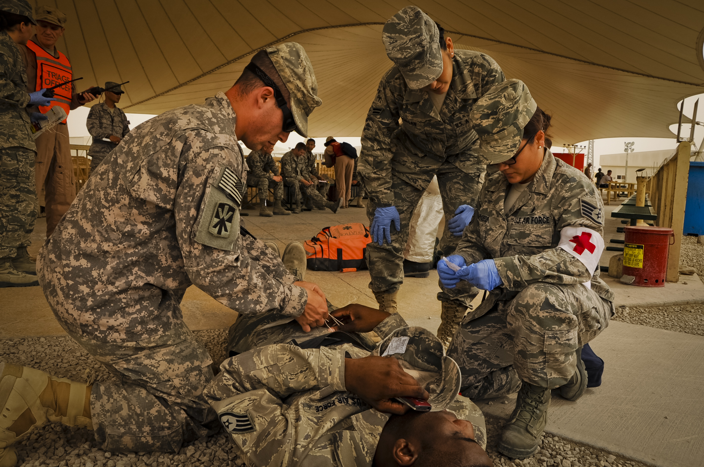 Mass casualty exercise tests deployed first responders > Air Force ...