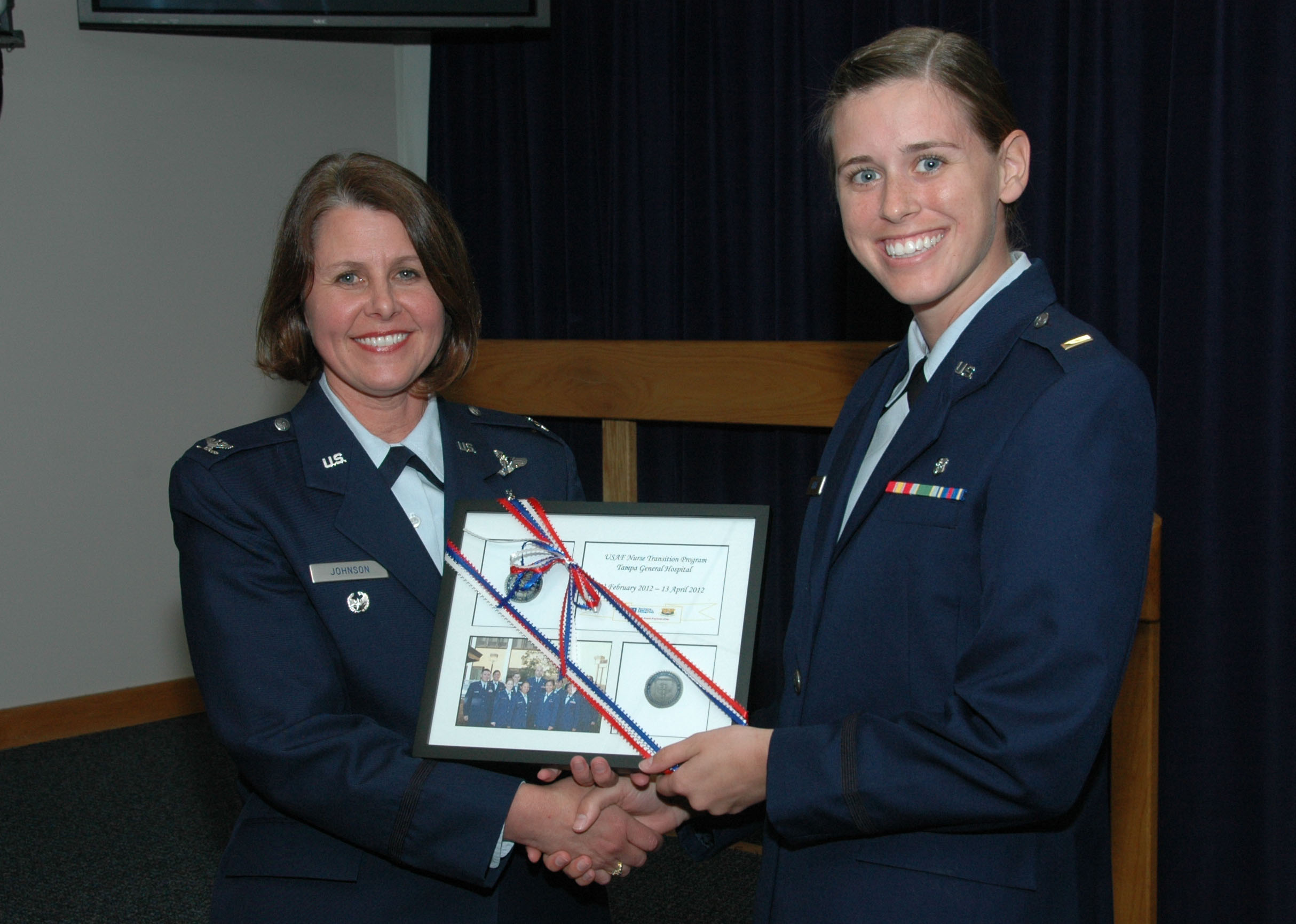 Graduation ceremony for the Nurse Transition Program (NTP)