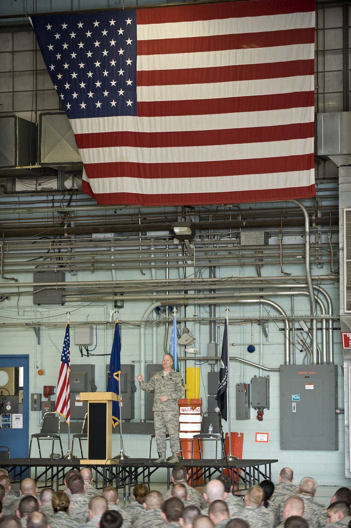 Command Chief Master Sergeant of the Air National Guard visits 158th ...
