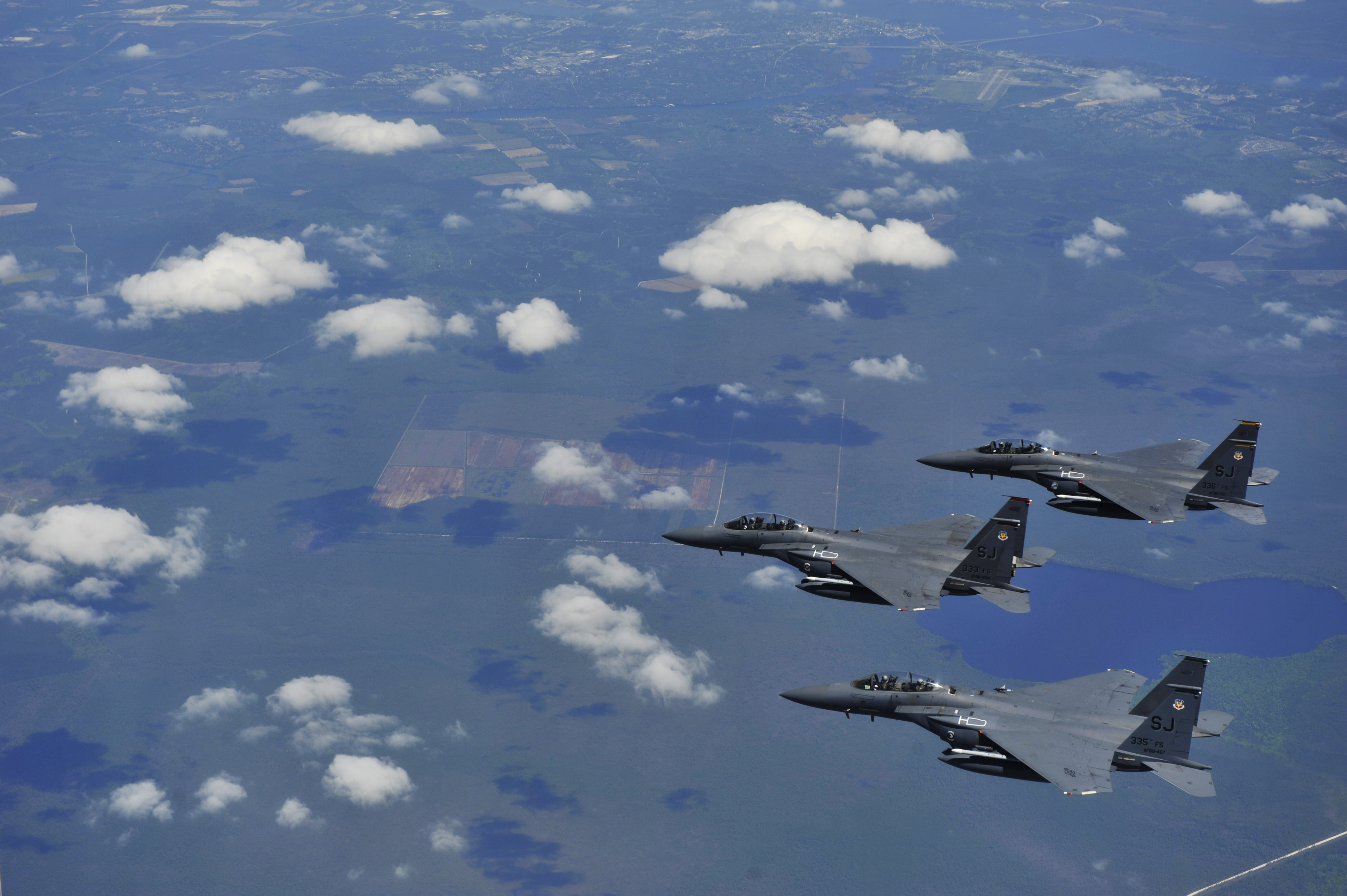 F 15 Strike Eagle Formation