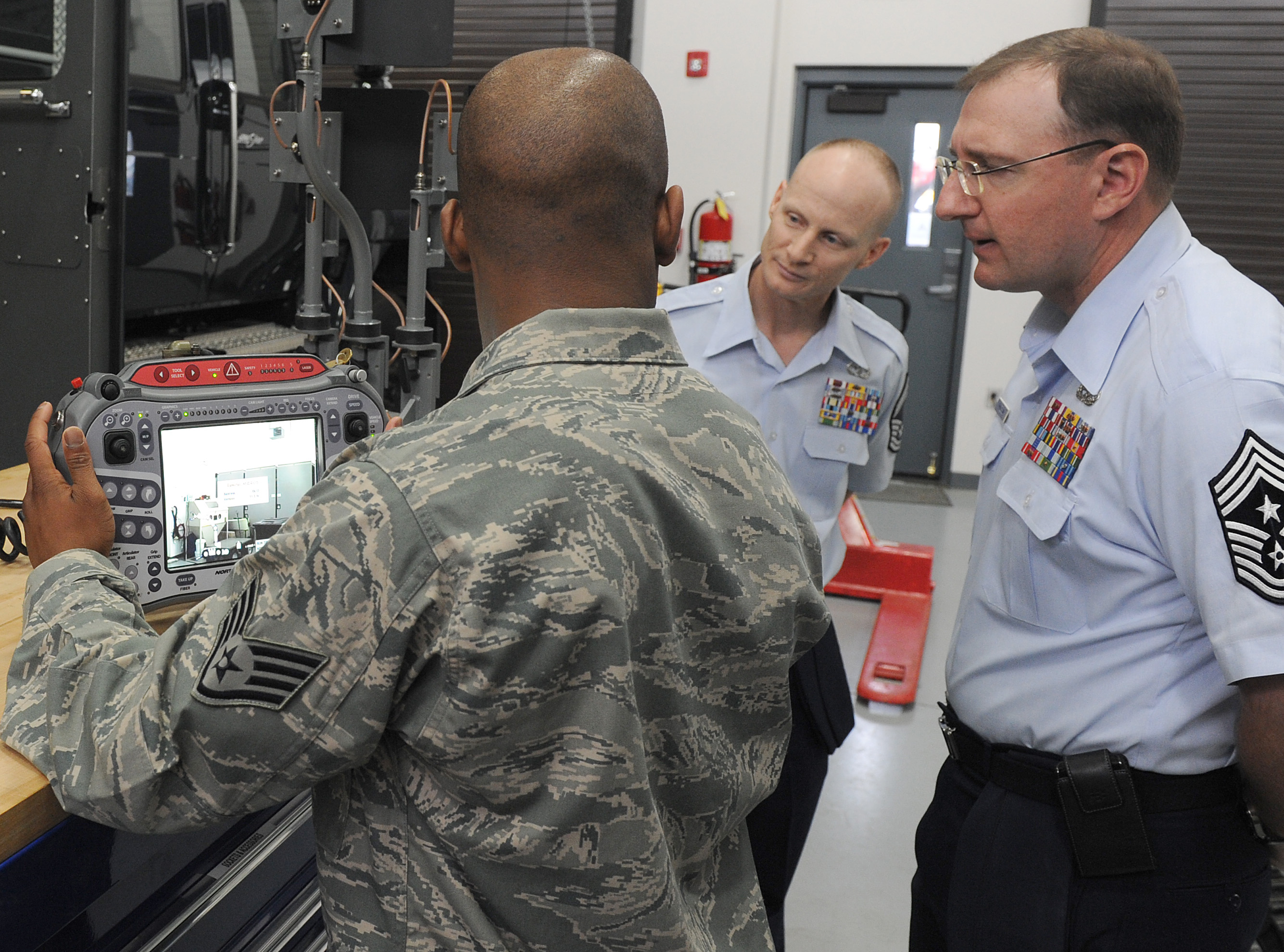 Day in the life of Chief Master Sgt. Marty Anderson > Scott Air Force ...