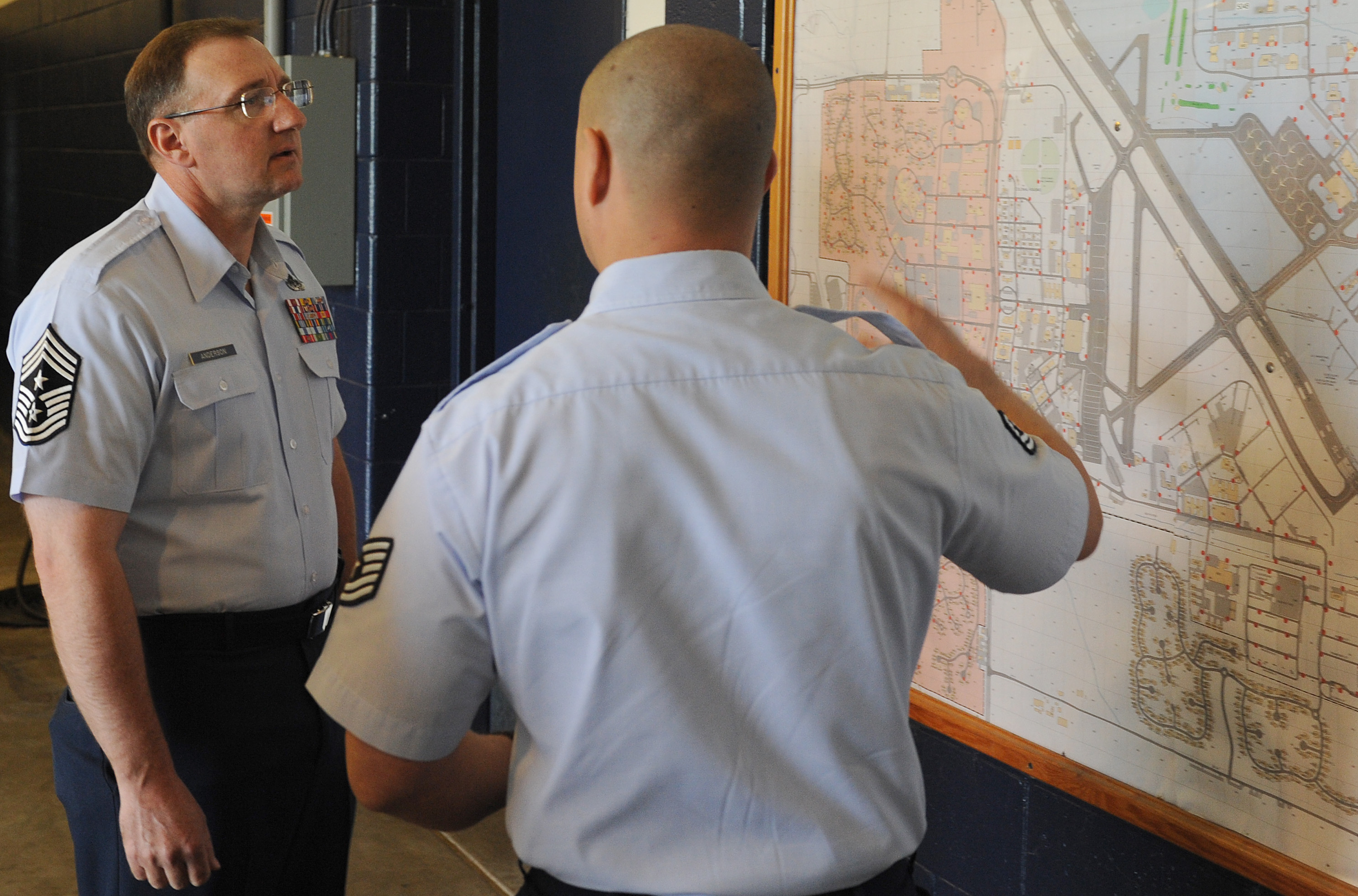 Day in the Life of Chief Master Sgt. Marty Anderson