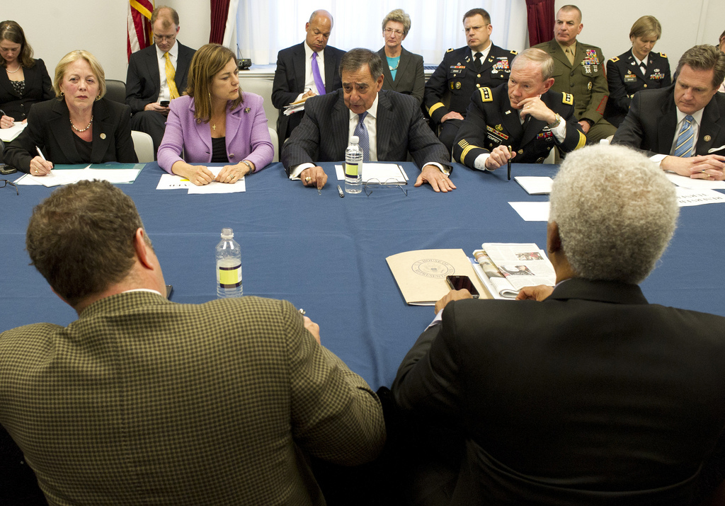 From left to right: U.S. Rep. Niki Tsongas of Massachusetts, U.S. Rep ...