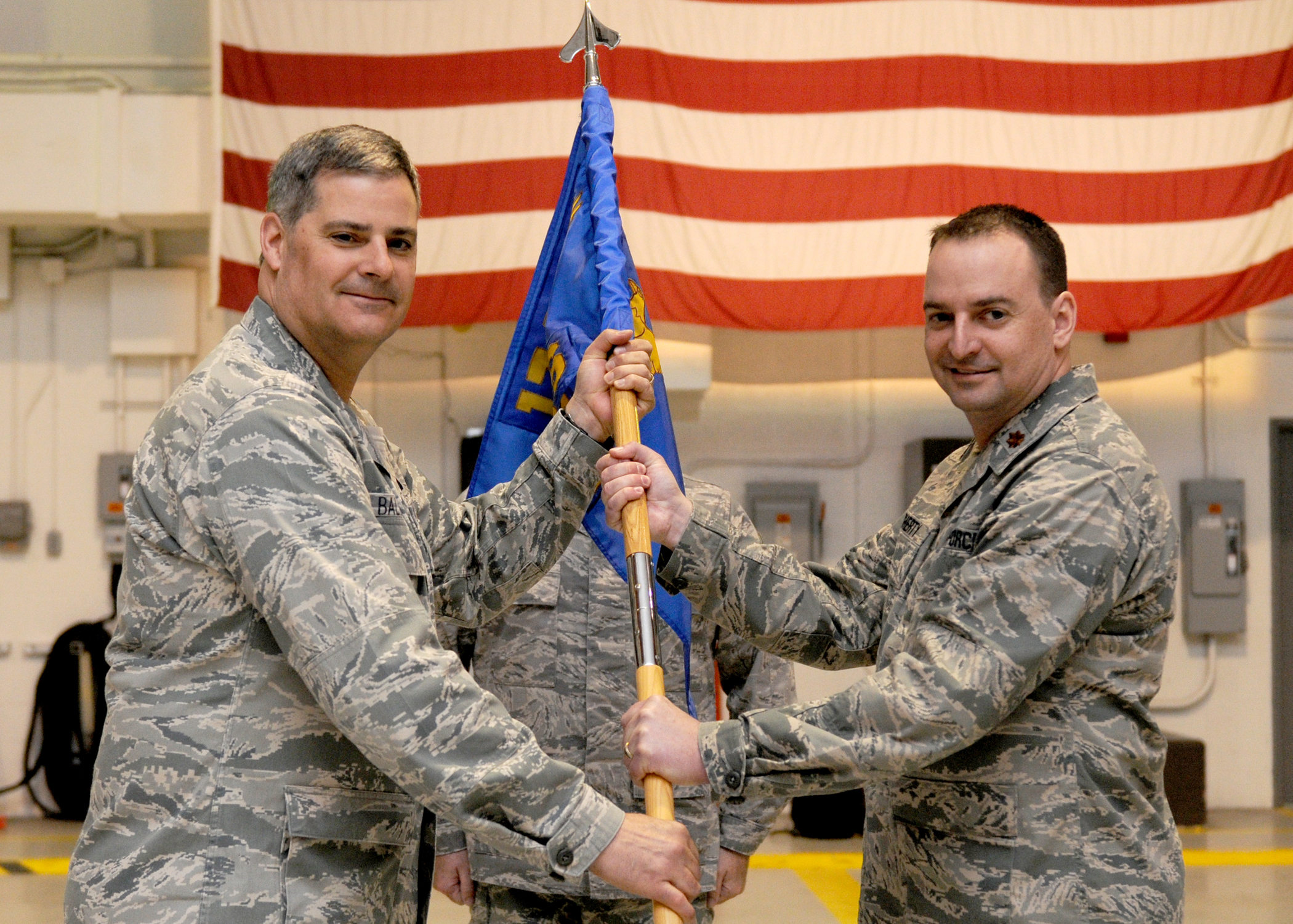 Maj. Matt Dougherty Assumes Command > 174th Attack Wing > Article Display