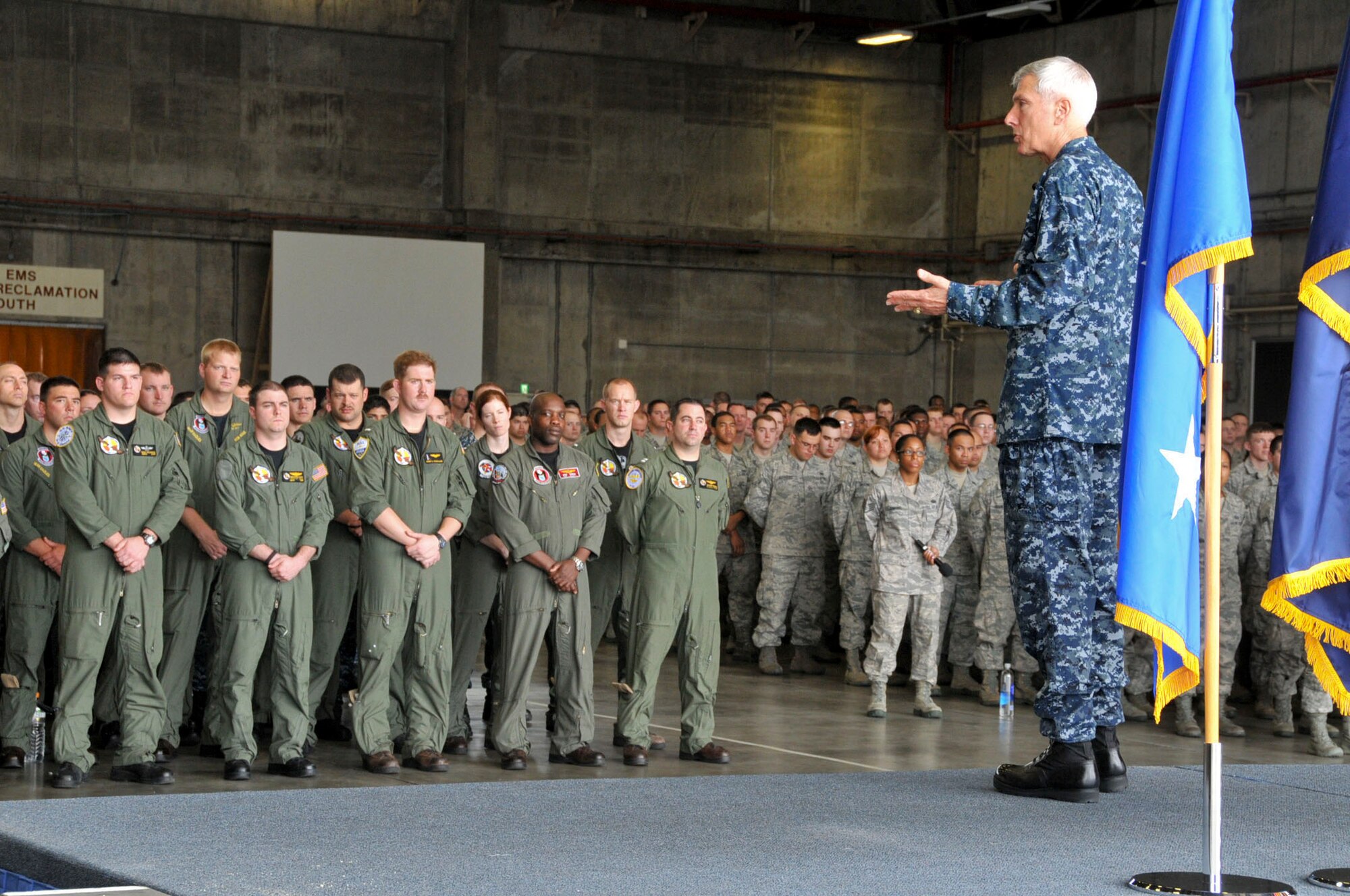 PACOM commander speaks to service members on Okinawa > Kadena Air Base > Article Display