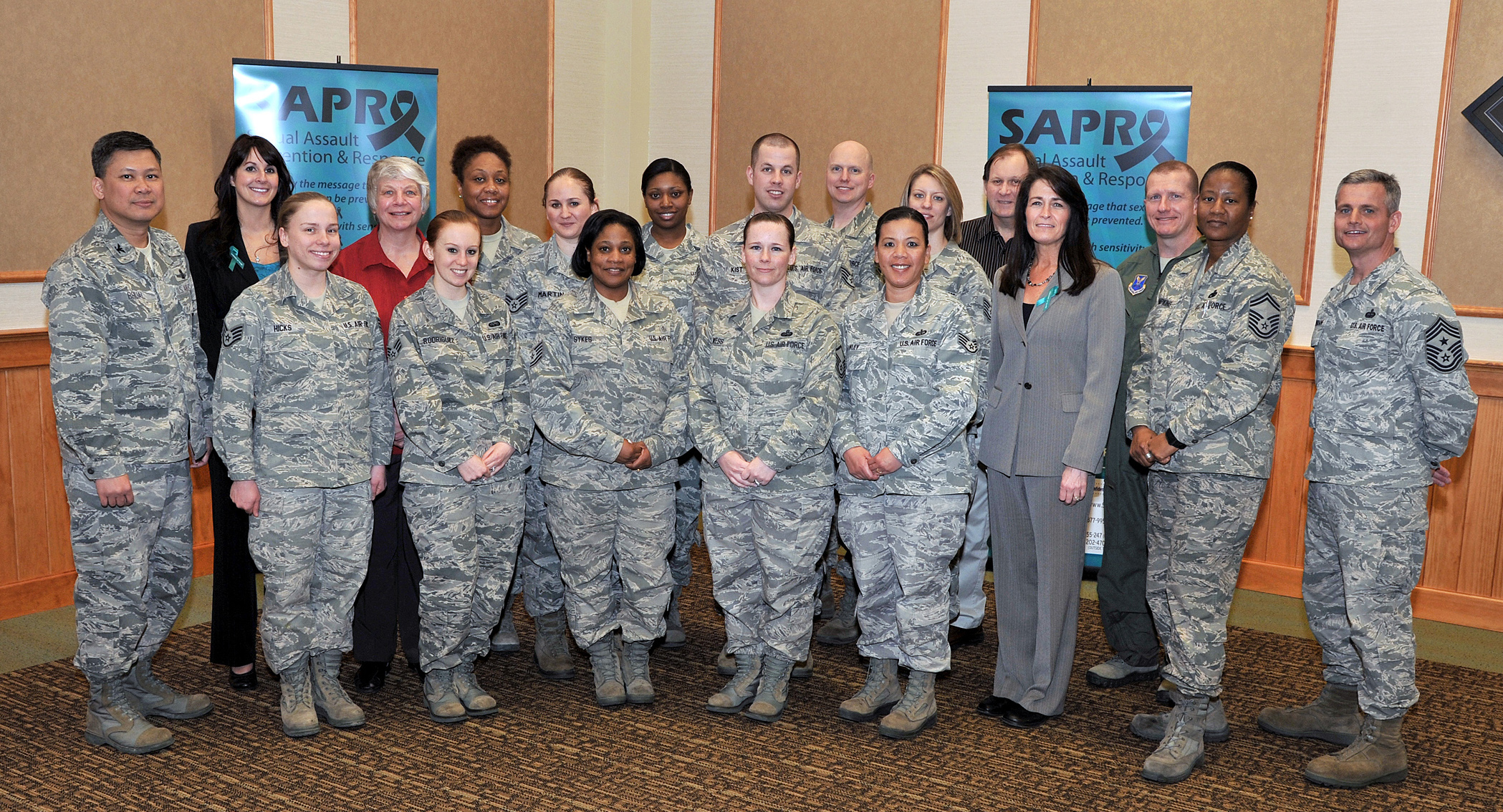 Victim advocates honored > Malmstrom Air Force Base > Article Display