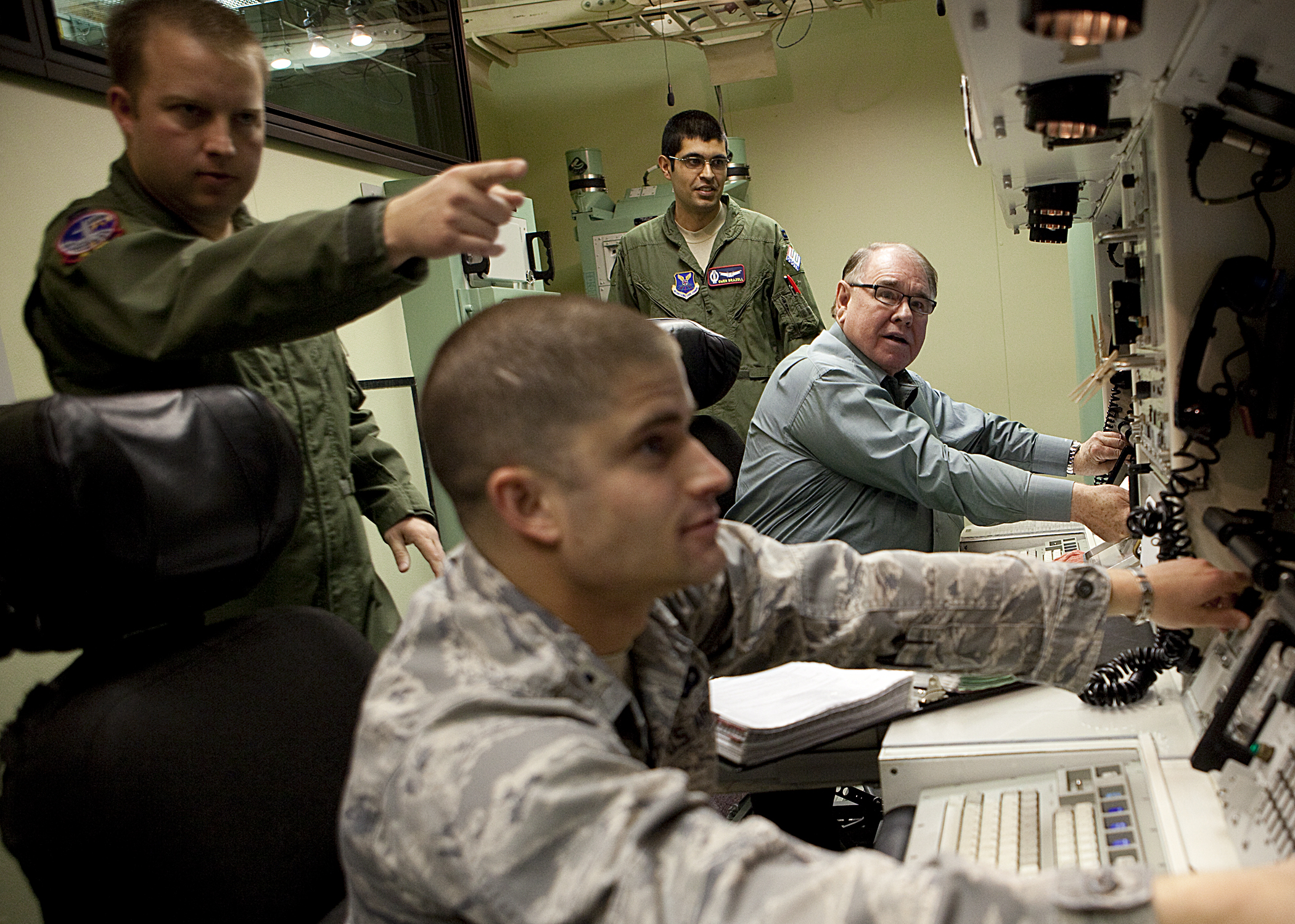 Chief of Staff of the Air Force civic leader visits Warren > F.E ...