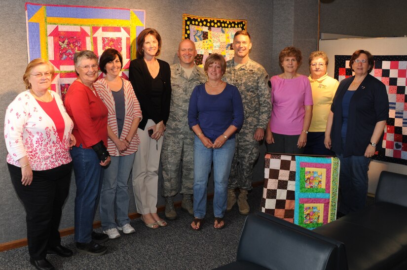 JB MDL leadership recognize Quilts for Kids volunteers > Joint Base ...