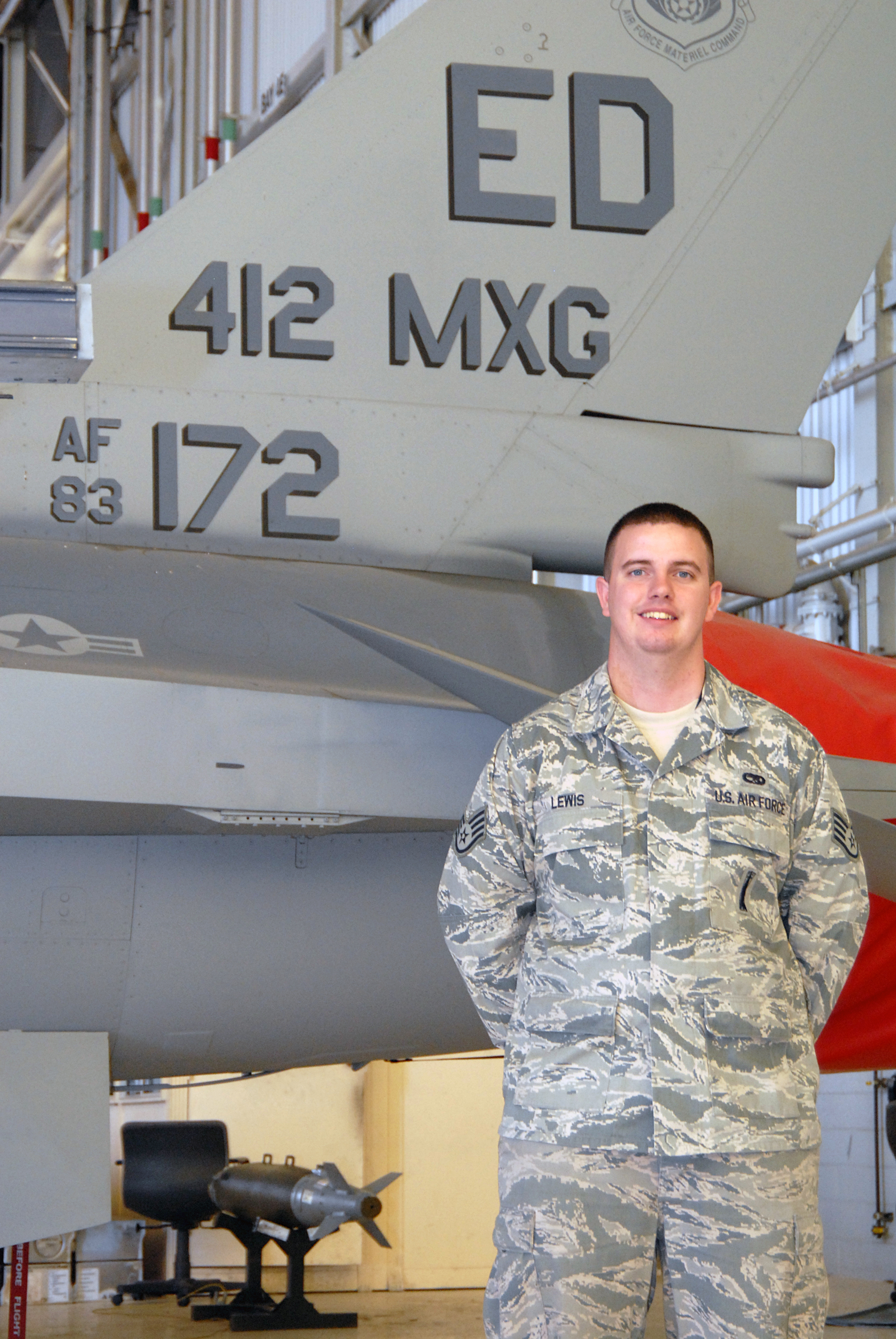 Staff Sgt. Lewis is Team Edwards Warrior of the Week > Edwards Air ...