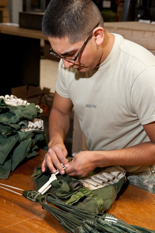 Riggers relied on for parachute packing