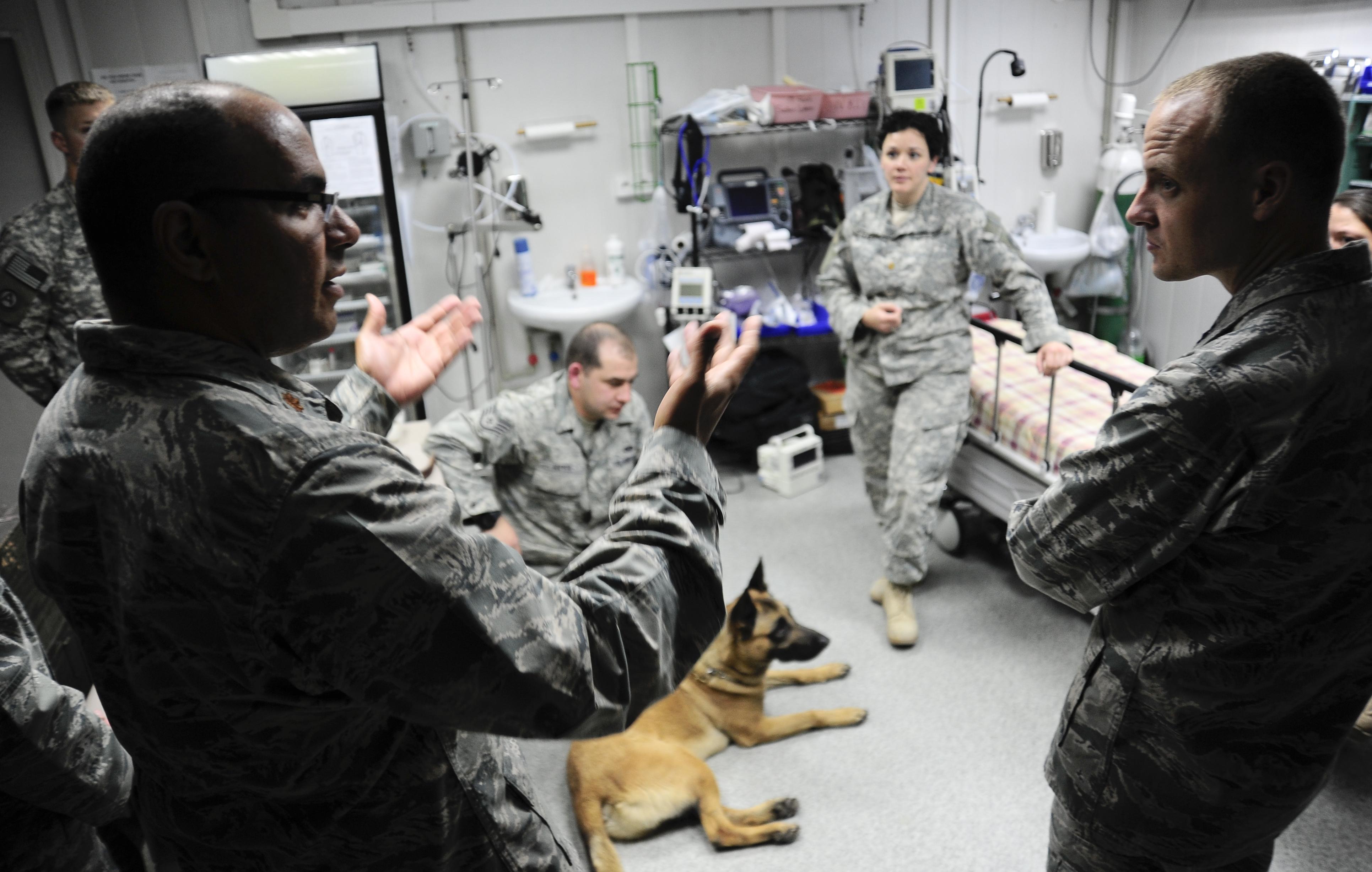 K-9 team gets their checkups