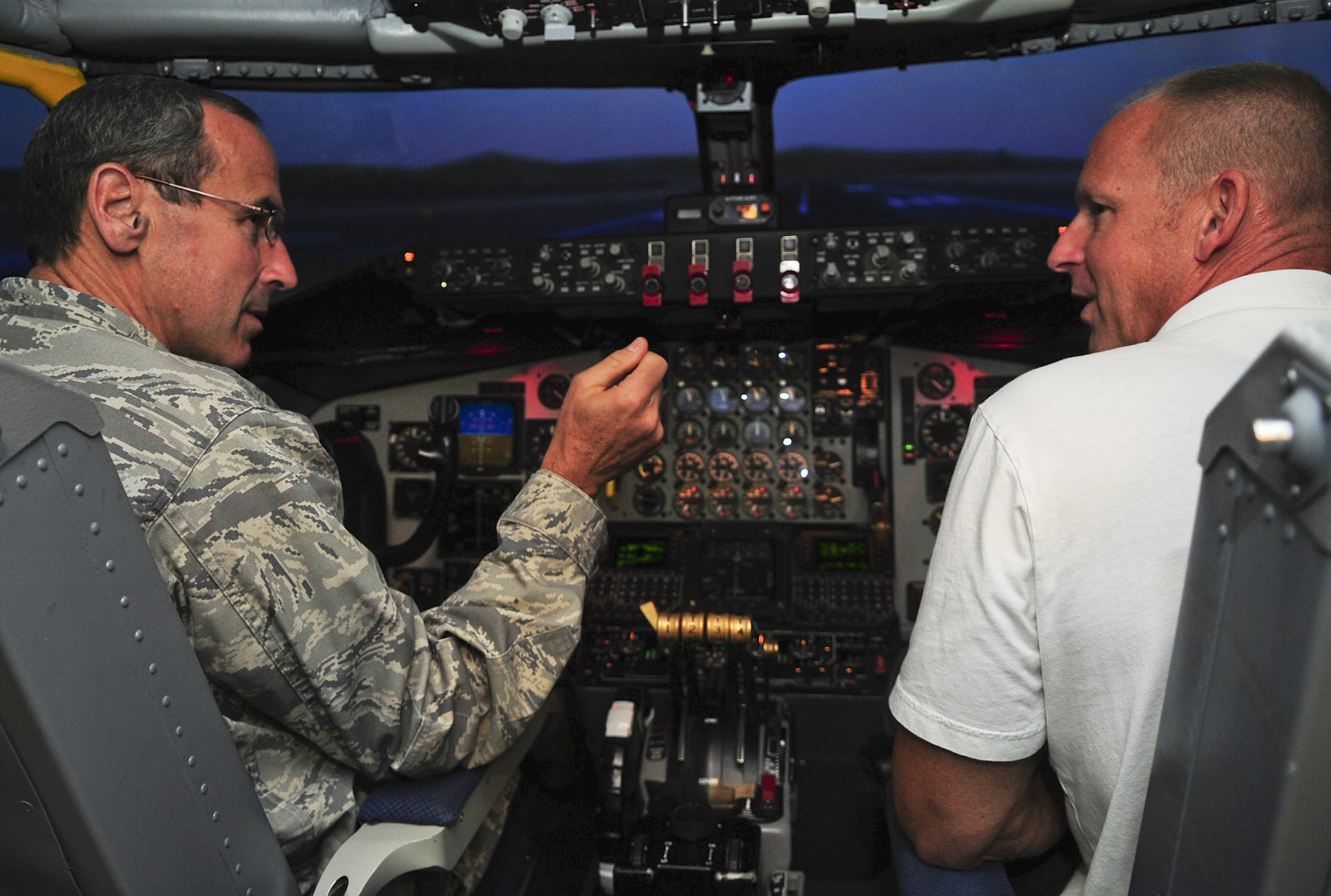 Gen. Johns Visits MacDill