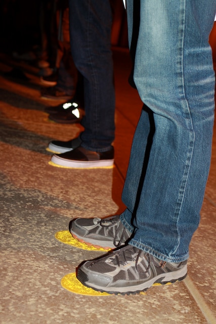 Yellow footprints: The initial step into recruit training > United ...