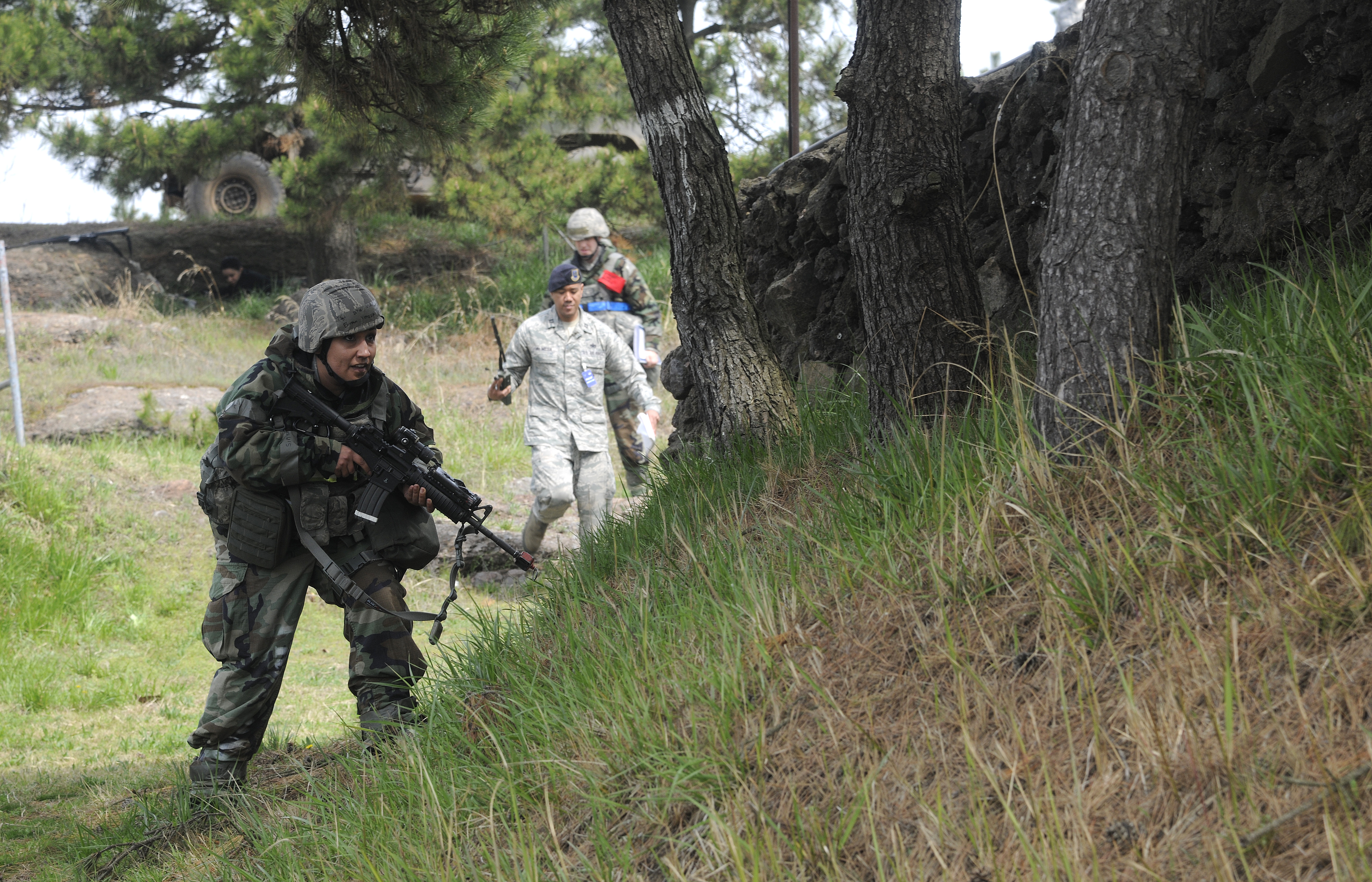 Wolf Pack Defenders Engages Opfor Kunsan Air Base Kunsan Air Base