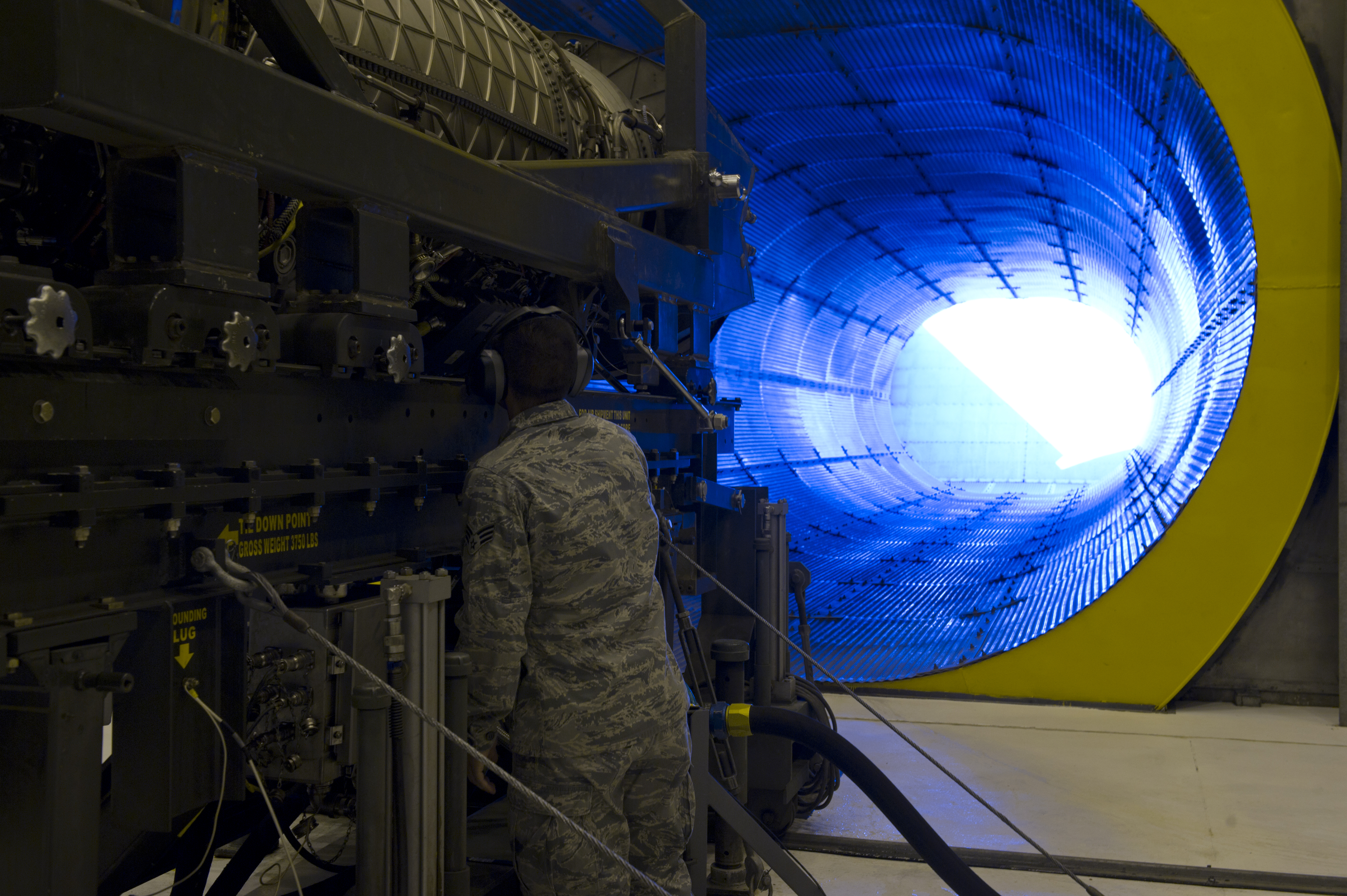 Jet engine test cell ensures F-22 engines are a 'go' > Holloman Air ...