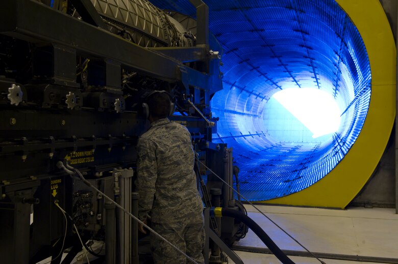 Jet engine test cell ensures F-22 engines are a 'go' > Holloman Air ...