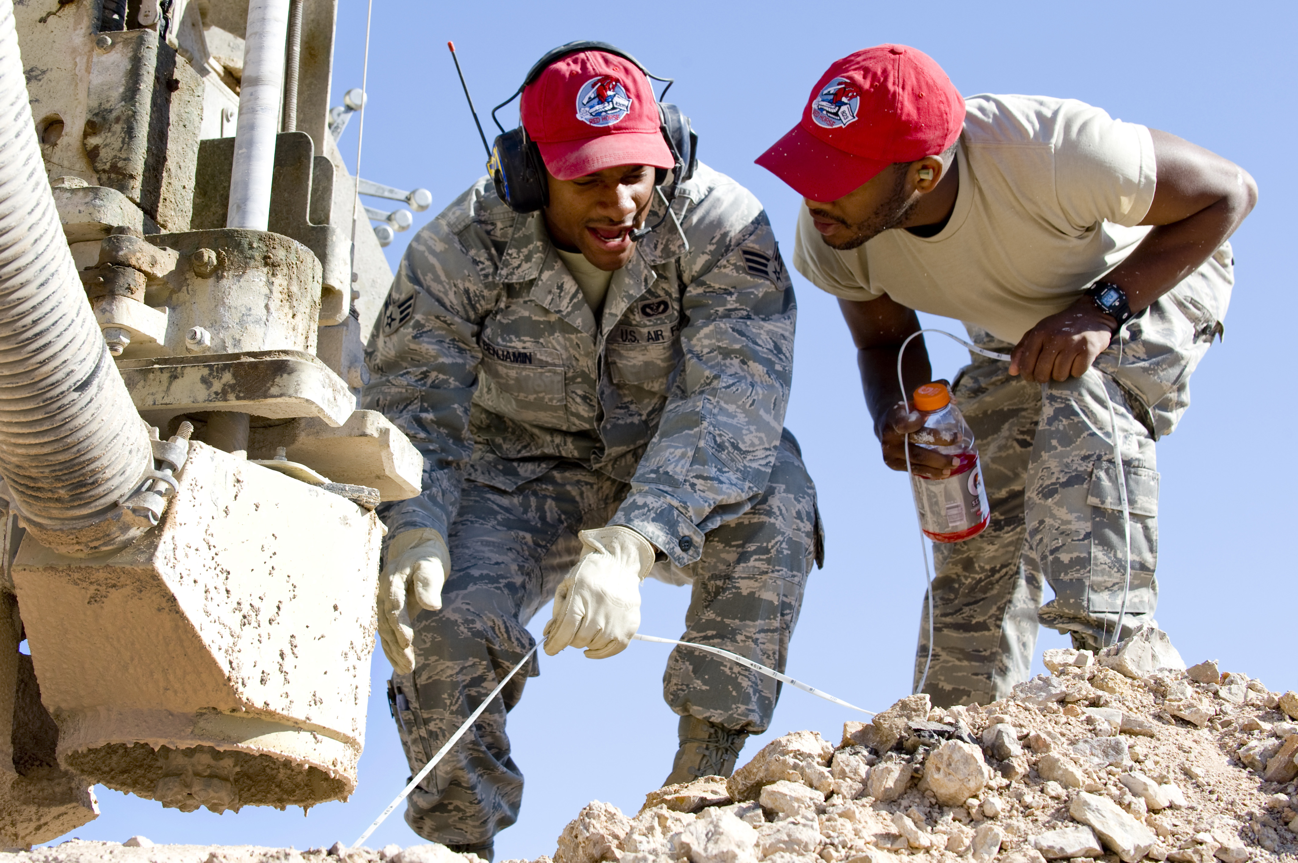 820th RED HORSE Builds New Road