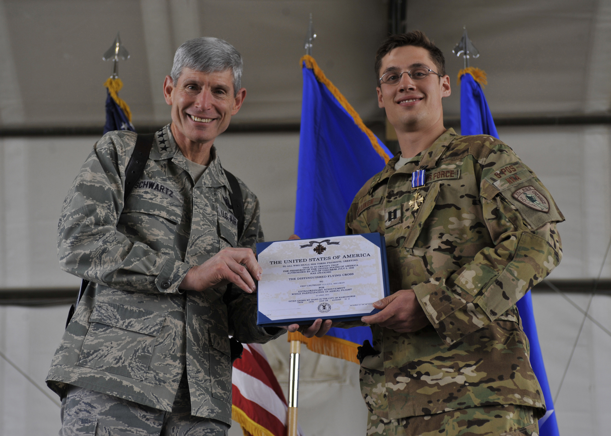 Deployed Kadena Pave Hawk pilot awarded Distinguished Flying Cross ...