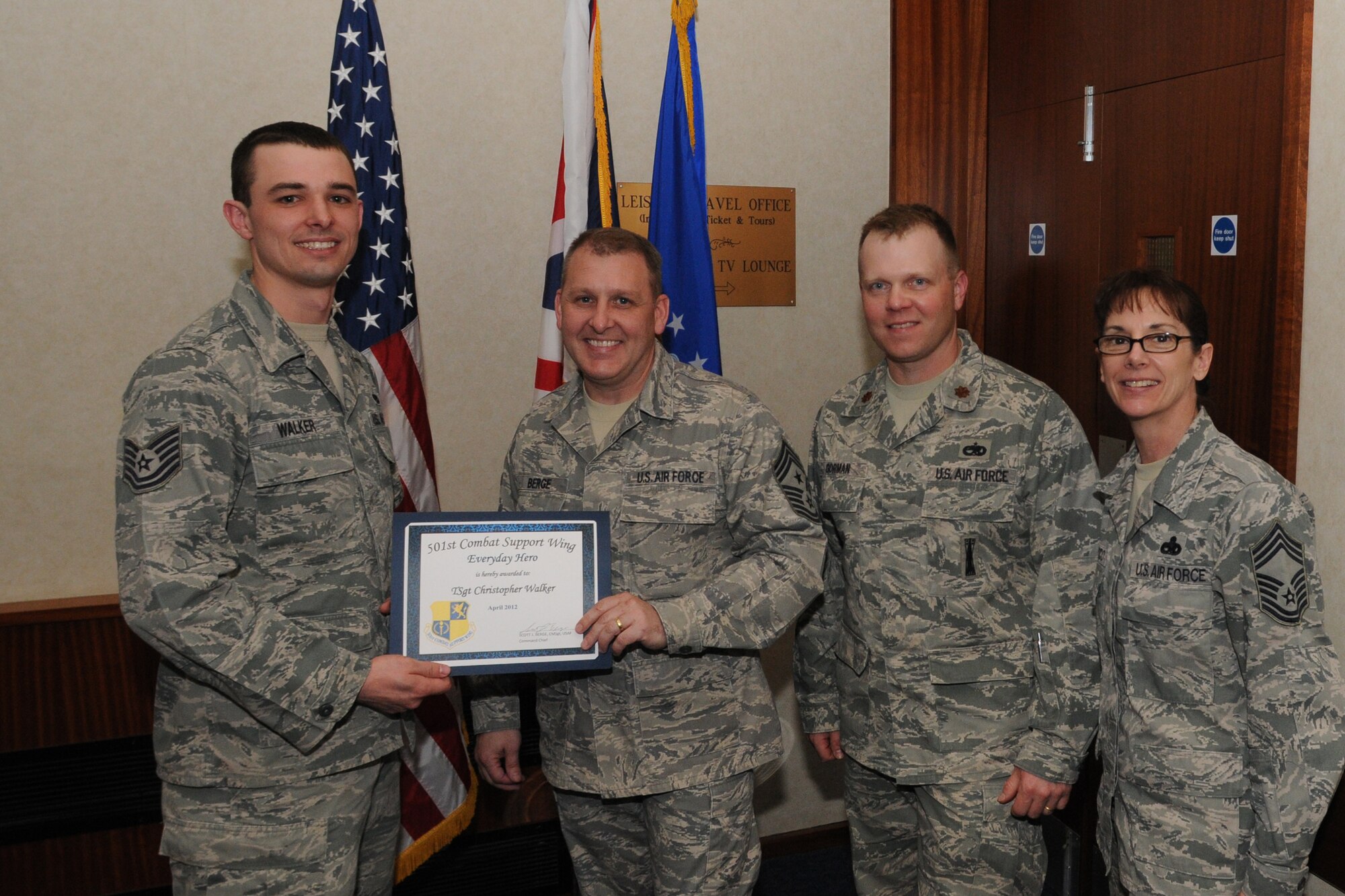 501st CSW Everyday Hero > 501st Combat Support Wing > Article Display