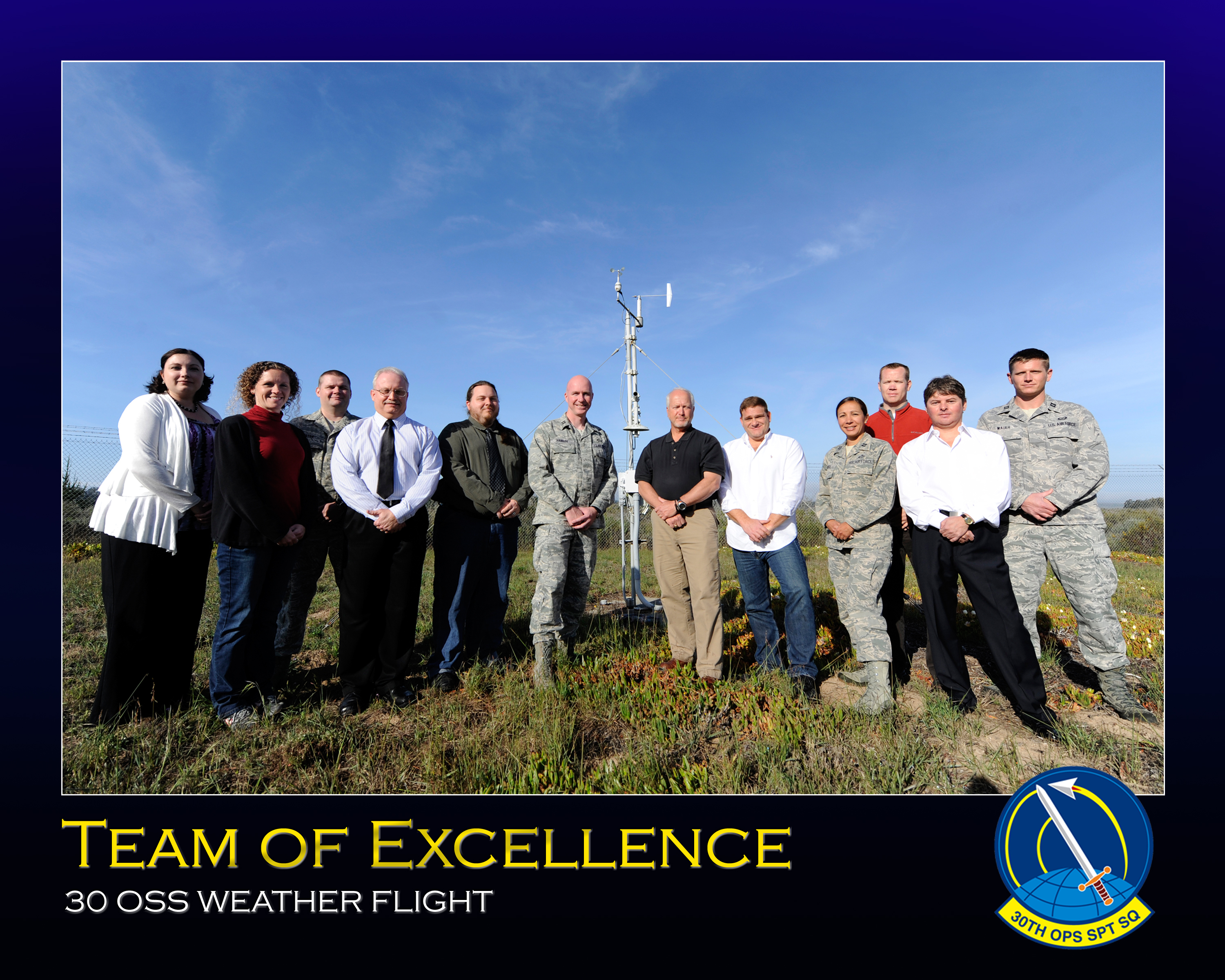 Team of Excellence~ 30 OSS Weather Flight