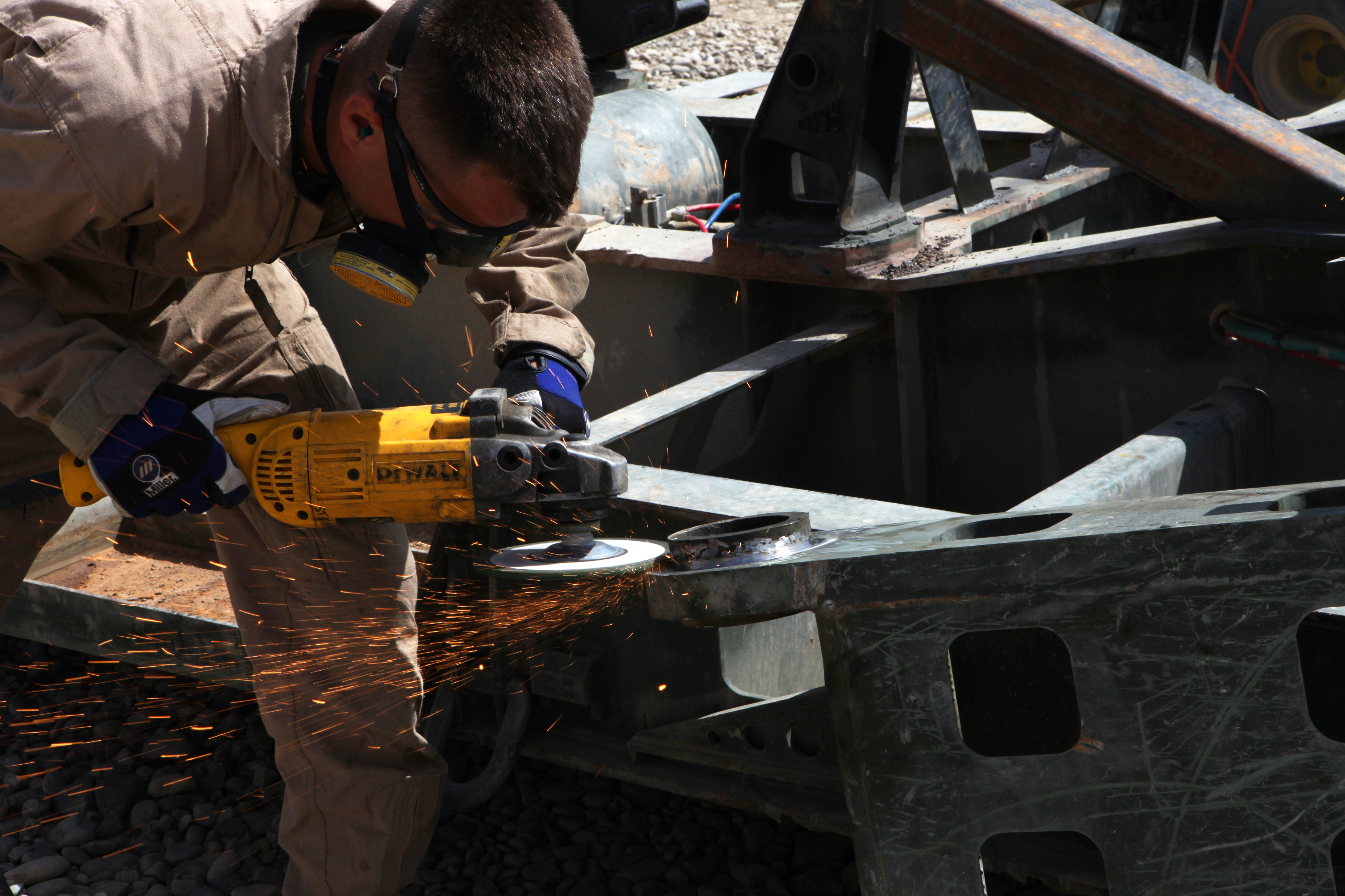 Marine welder keeps heavy-duty trailers operable in Afghanistan, saves ...